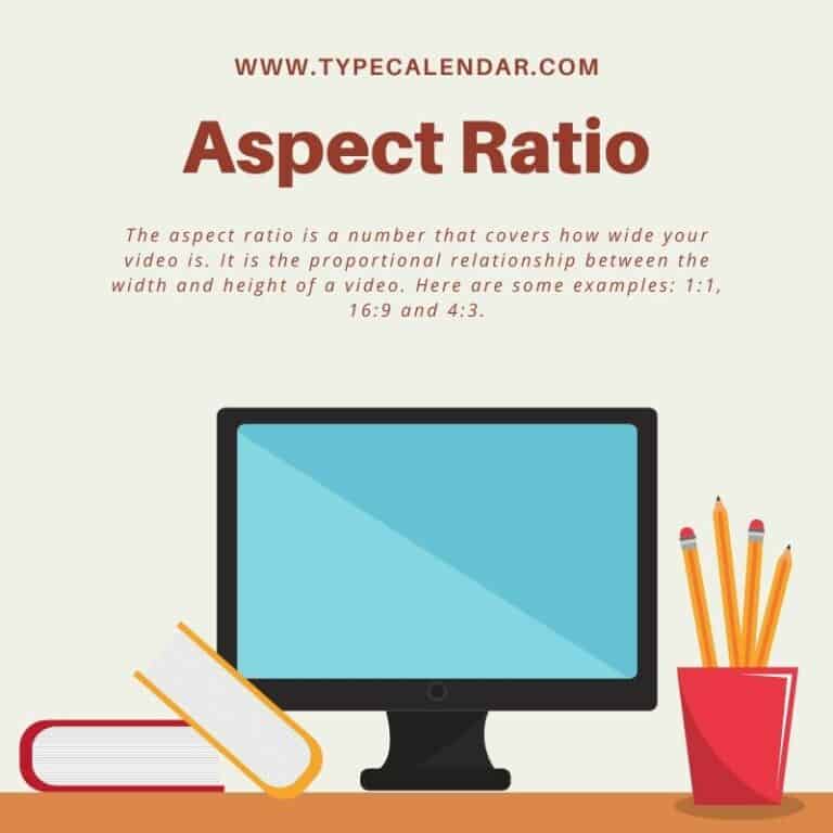 Aspect Ratio Calculator: 4:3 / 16:9 What Is Aspect Ratio?