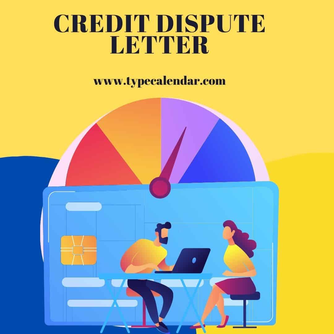 Credit Dispute Letter Samples Free Printable Form 609