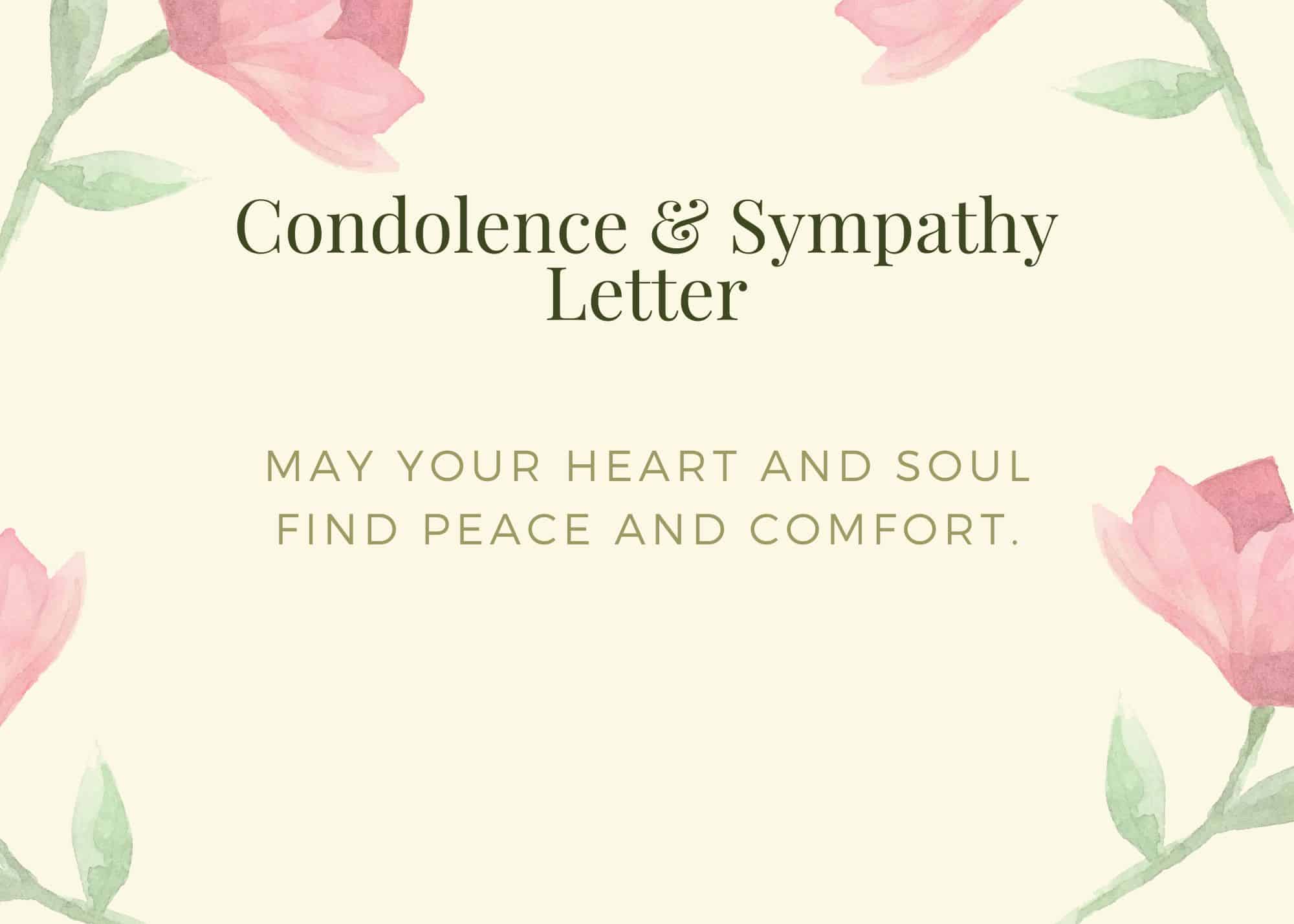 Condolence Letter Exle Business Infoupdate