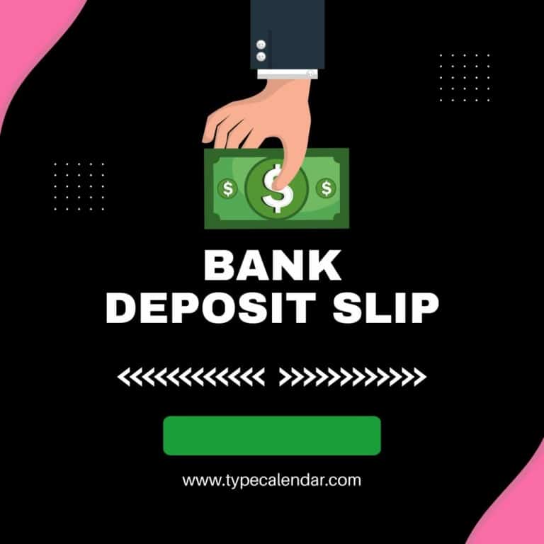 Free Printable Bank Deposit Slip Template: Simplify Your Banking Today!