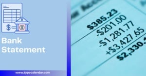 Free Printable Bank Statement Template: Monitor Your Finances With ...