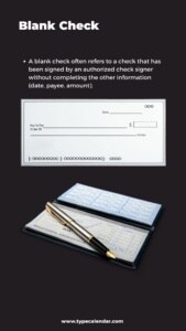 Free Printable Check Template - Word, Excel, PDF