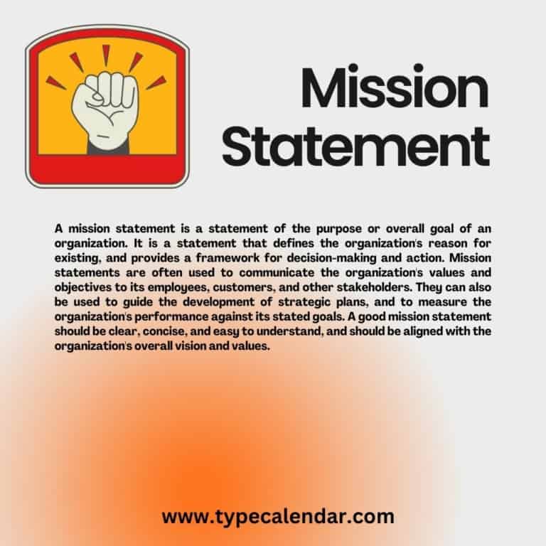 Printable Mission Statement Templates Create A Clear And Inspiring Vision Printable Mission Statement Templates Create A Clear And Inspiring Vision