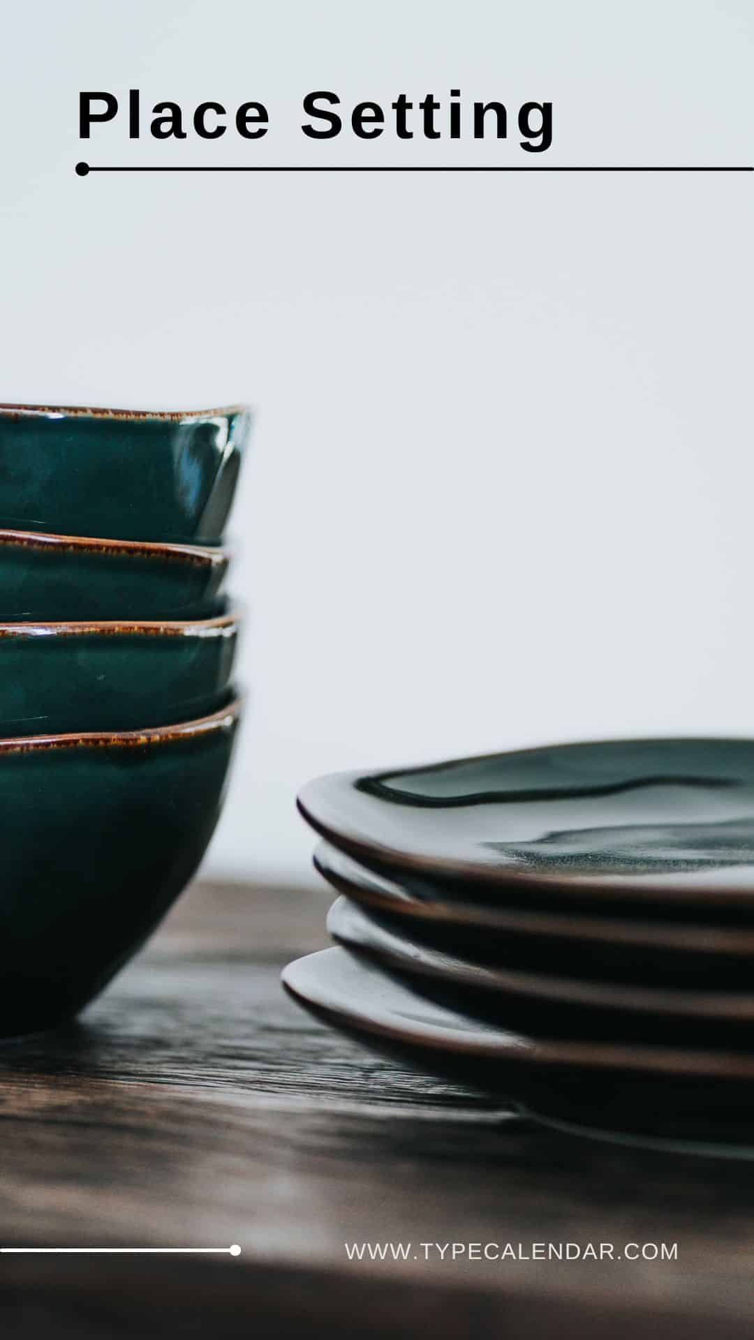 Printable Place Setting Templates Elevate Your Table Presentation With 