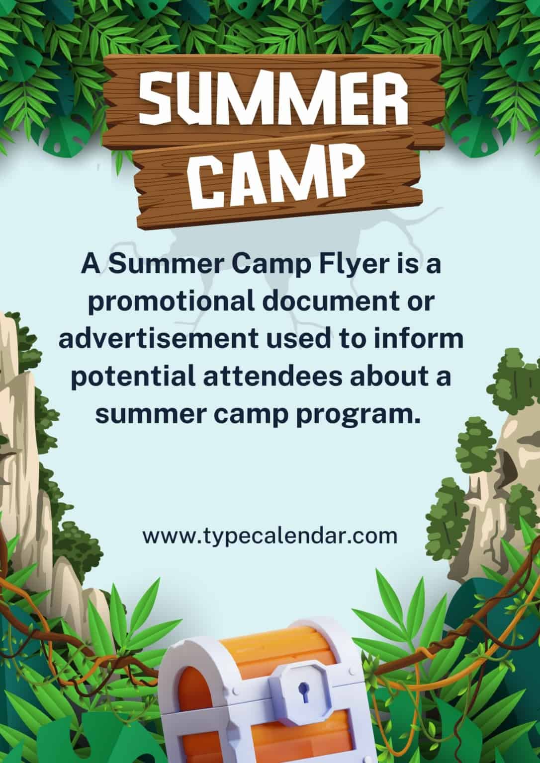 Free Printable Summer Camp Flyer (Templates & Brochures) +Ideas