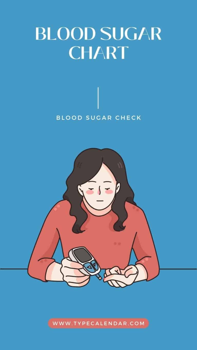 Free Printable Blood Sugar Chart Template [Log Forms] PDF & Excel