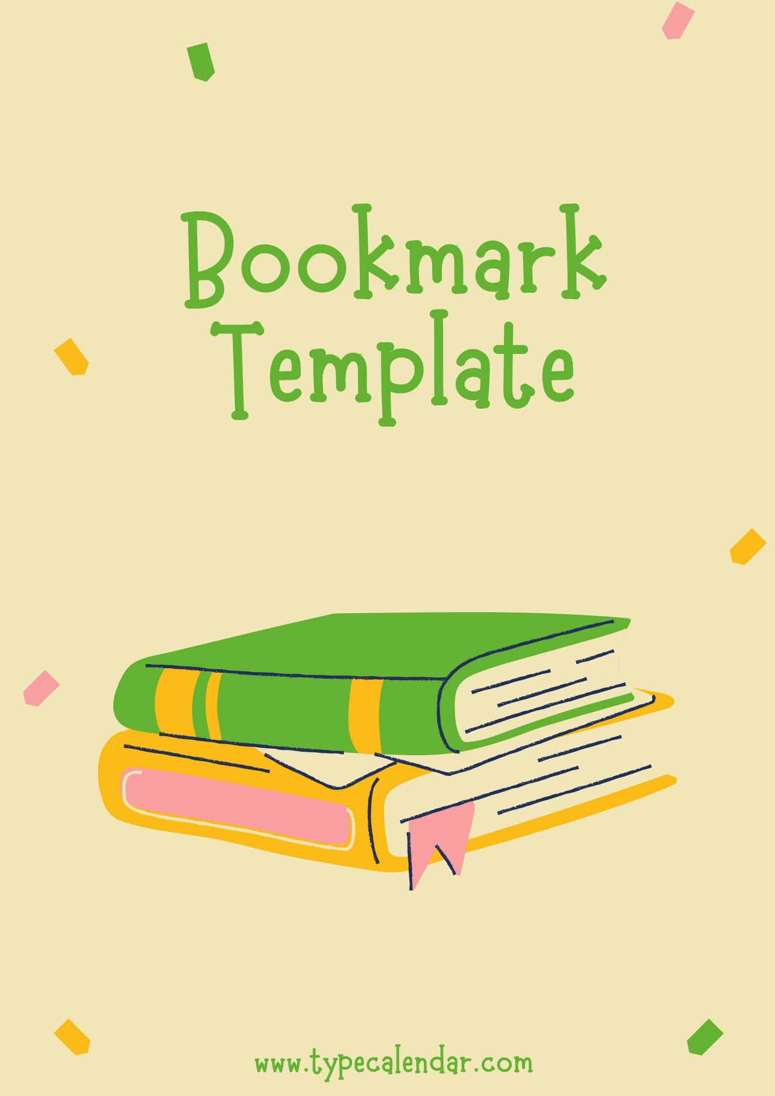 Free Printable Bookmark Templates Customize And Organize Your Reading 