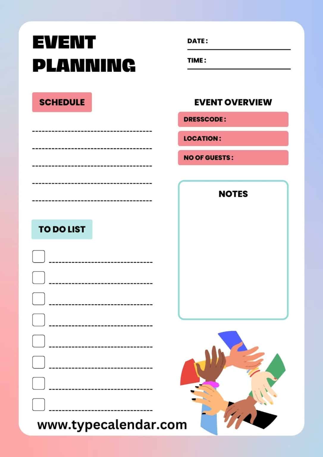 Free Printable Event Planning Templates Word PDF Excel Free Printable Event Planning Templates Word PDF Excel