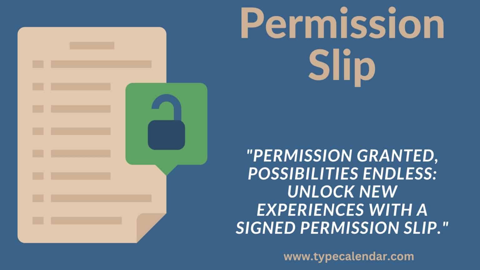 Free Printable Permission Slip Templates: Stay Organized [PDF]