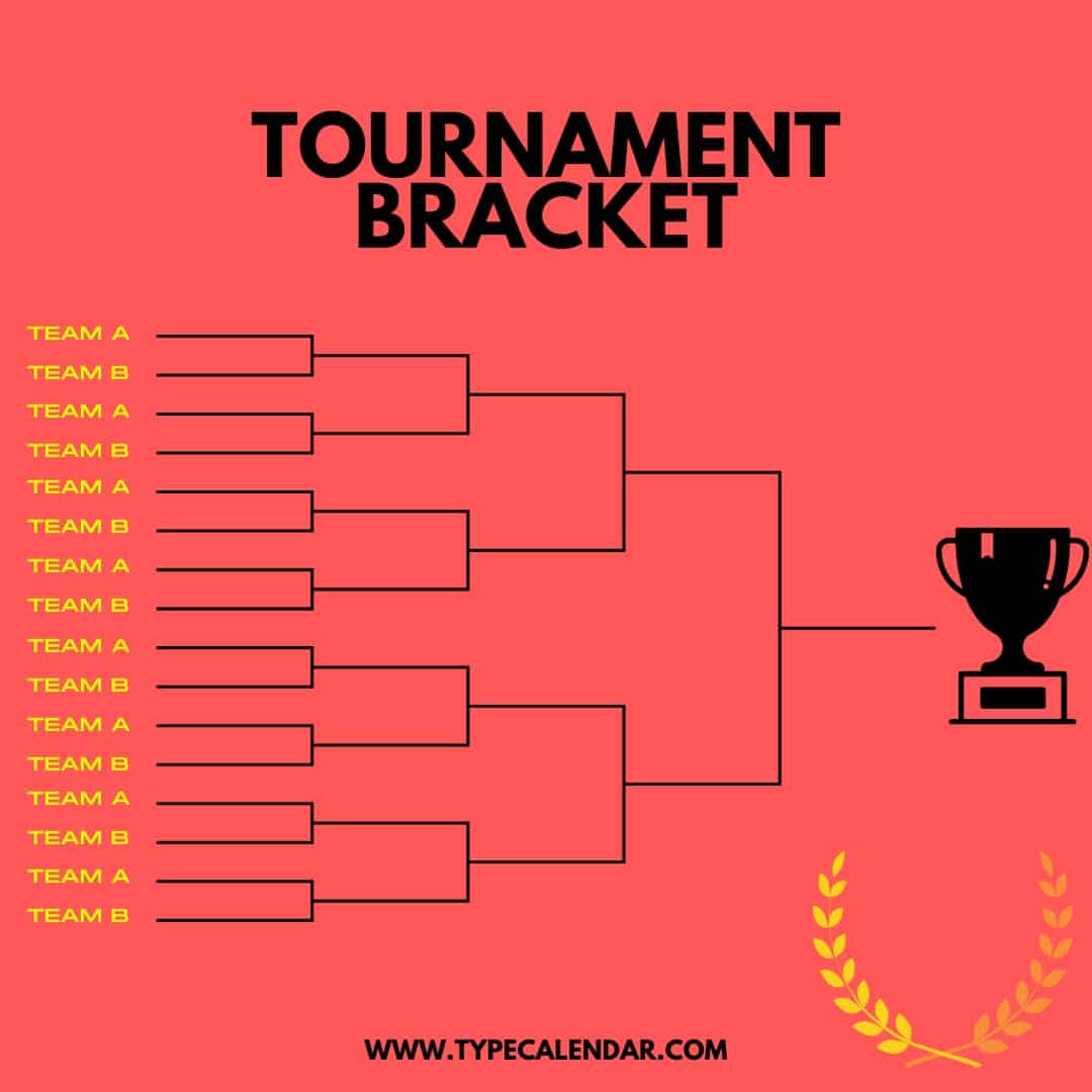Tournament Bracket Schedule Generator Infoupdate