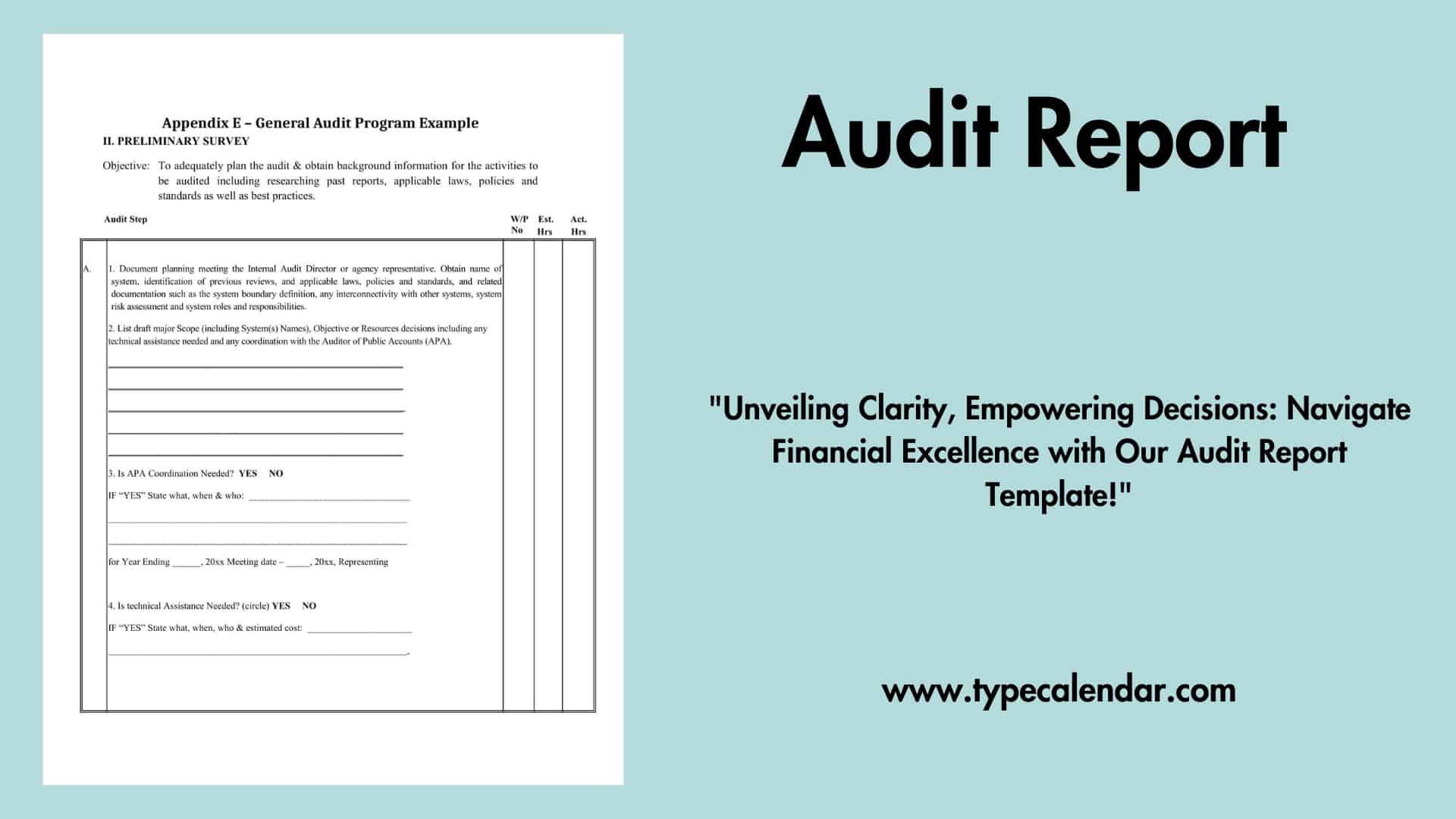 Free Printable Audit Report Templates PDF Excel Word 55 OFF