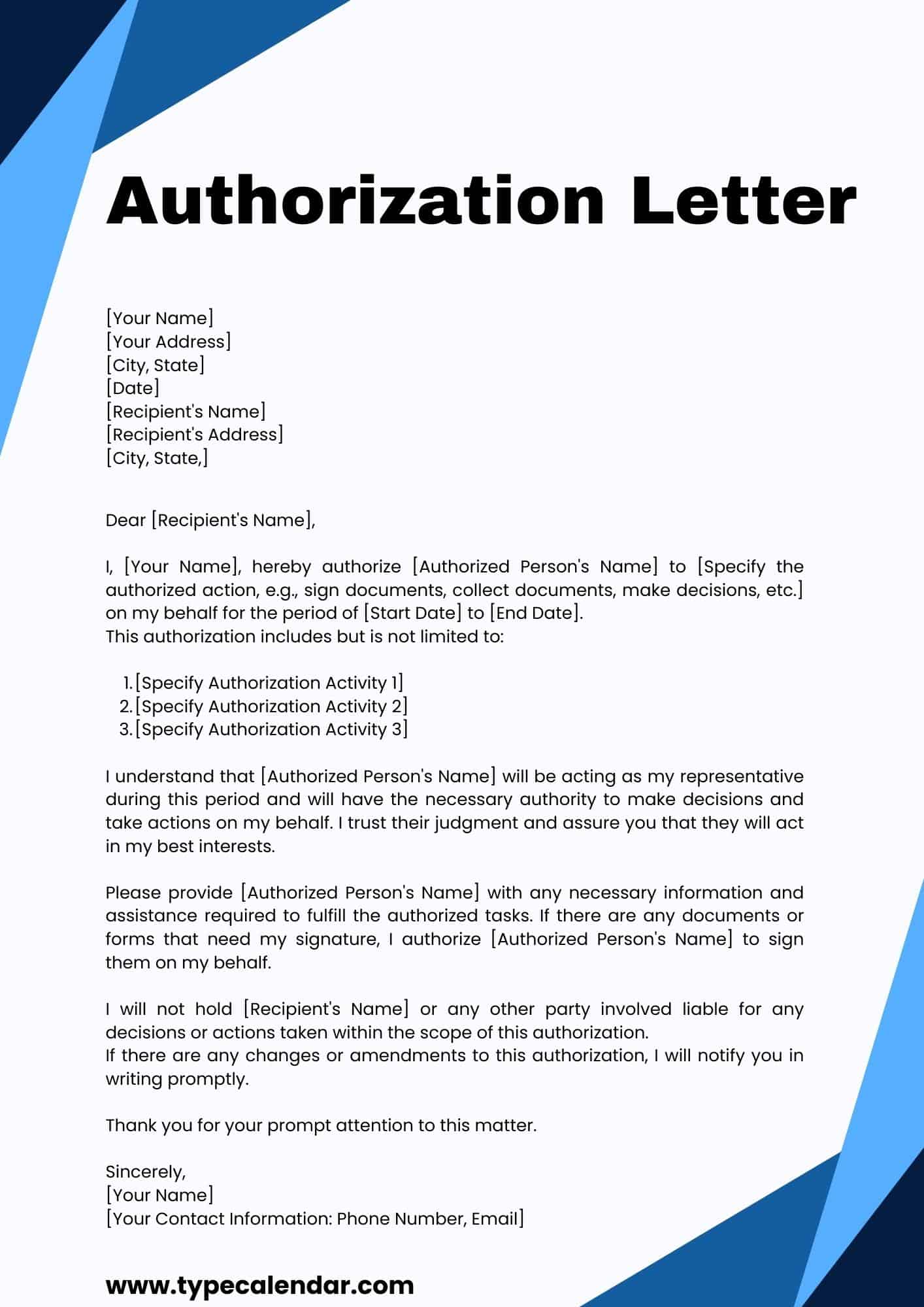 Job Authorization Letter Hot Deals Brunofuga adv br