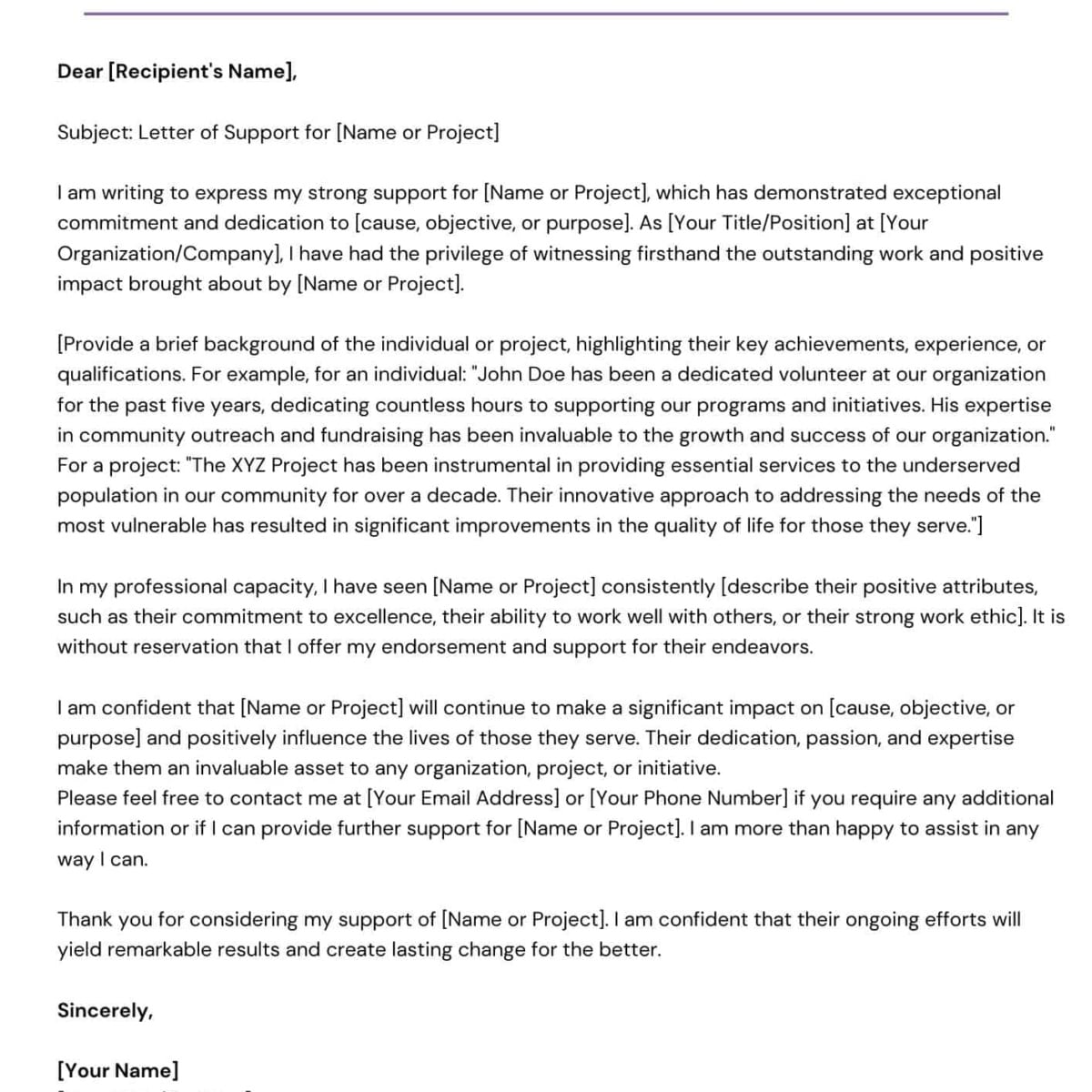 Free Printable Power Of Attorney Letter Templates [PDF, Word]