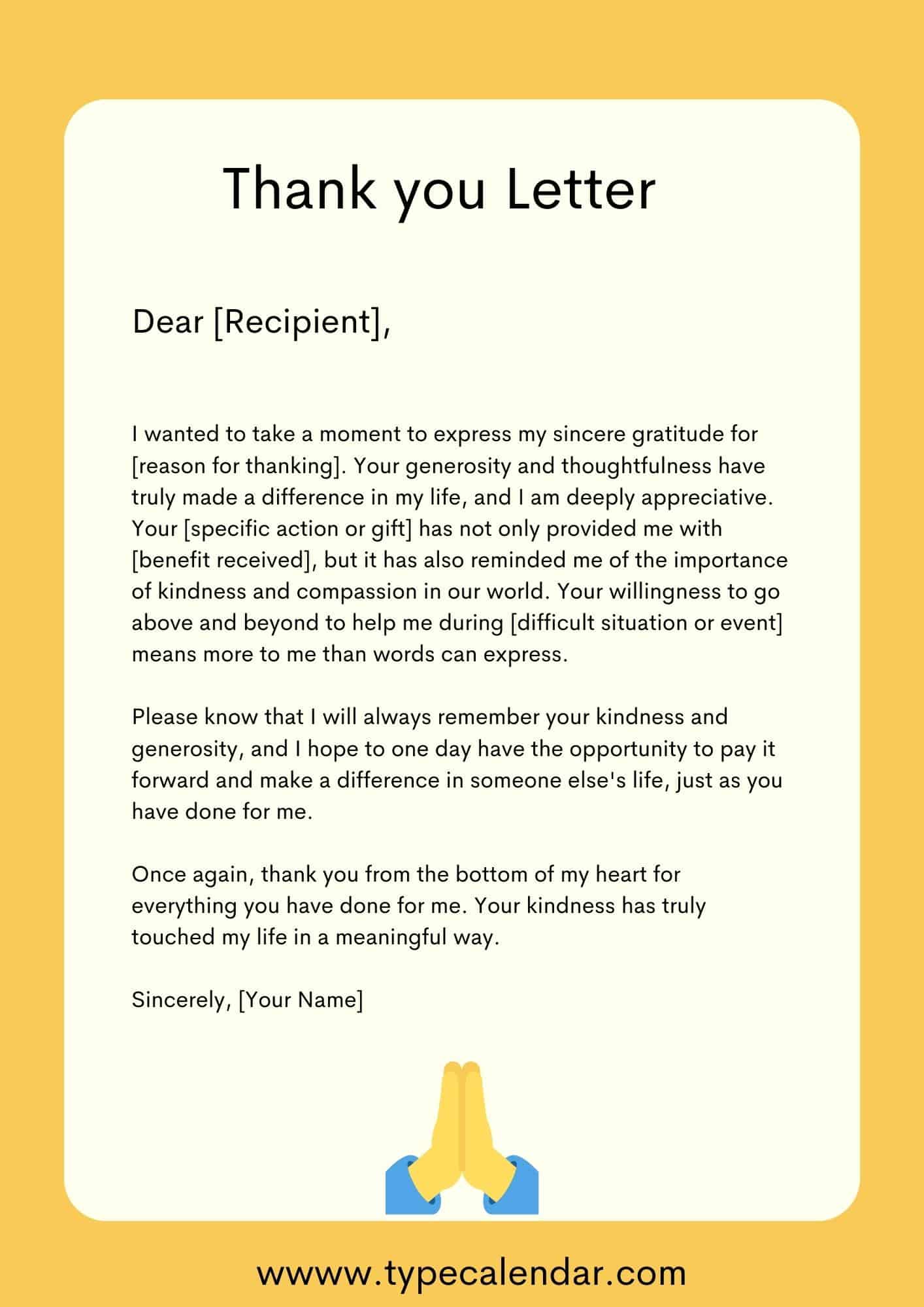 How To Write An Appreciation Letter With Examples 56 OFF