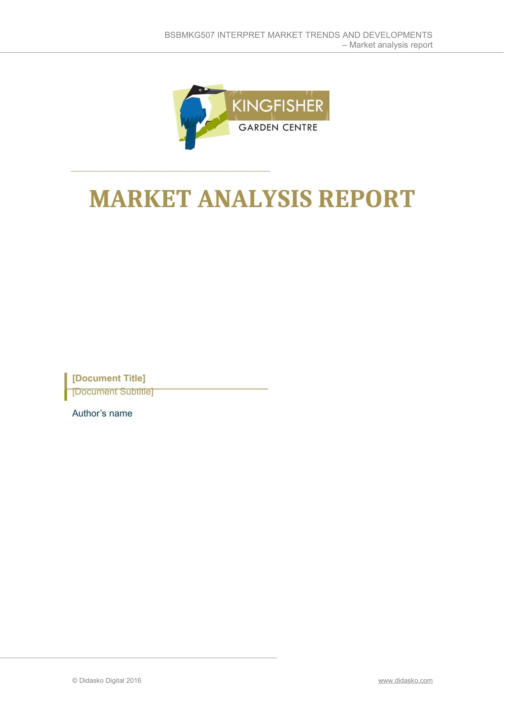 Free Printable Industry Analysis Templates Excel Word Free Printable Industry Analysis Templates Excel Word