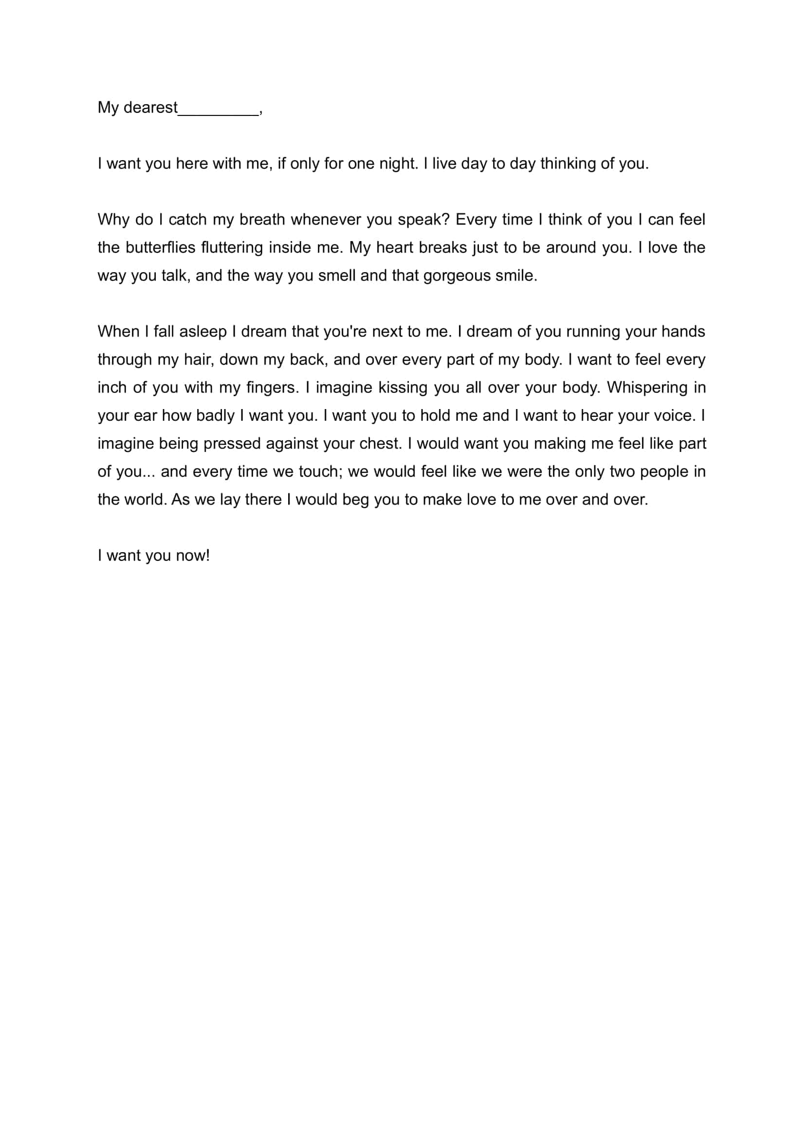 Free Printable Love Letter Templates Word PDF Free Printable Love Letter Templates Word PDF