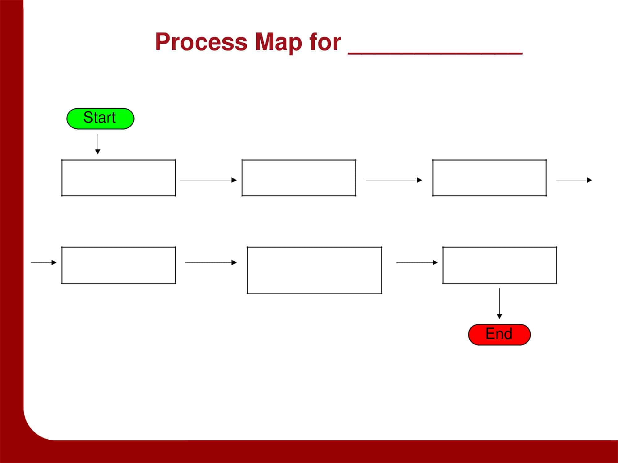 Free Printable Process Map Templates [pdf & Word, Excel]