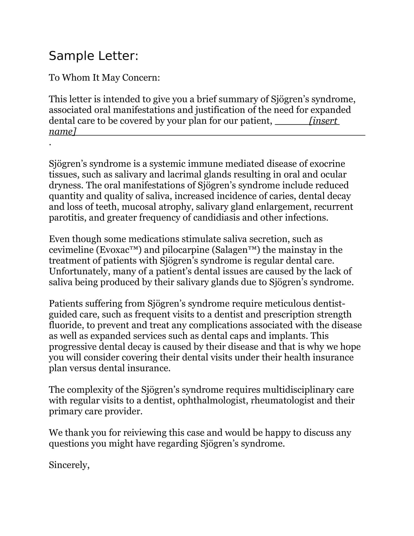 Free Printable To Whom It May Concern Cover Letter Template PDF Word 