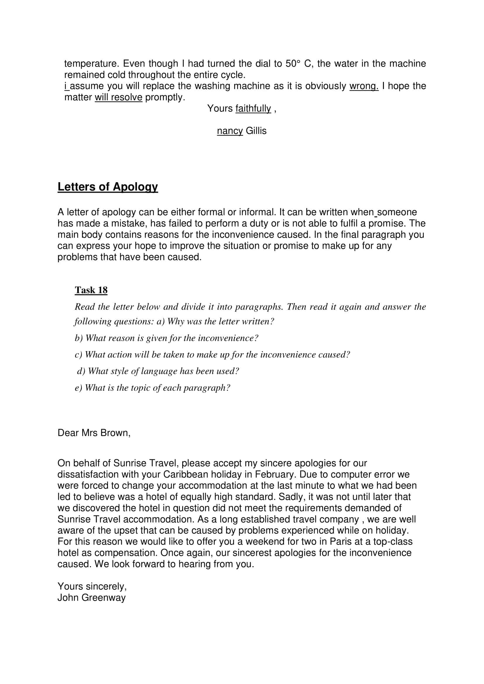 Free Printable Apology Letter Templates Word PDF For Students Free Printable Apology Letter Templates Word PDF For Students