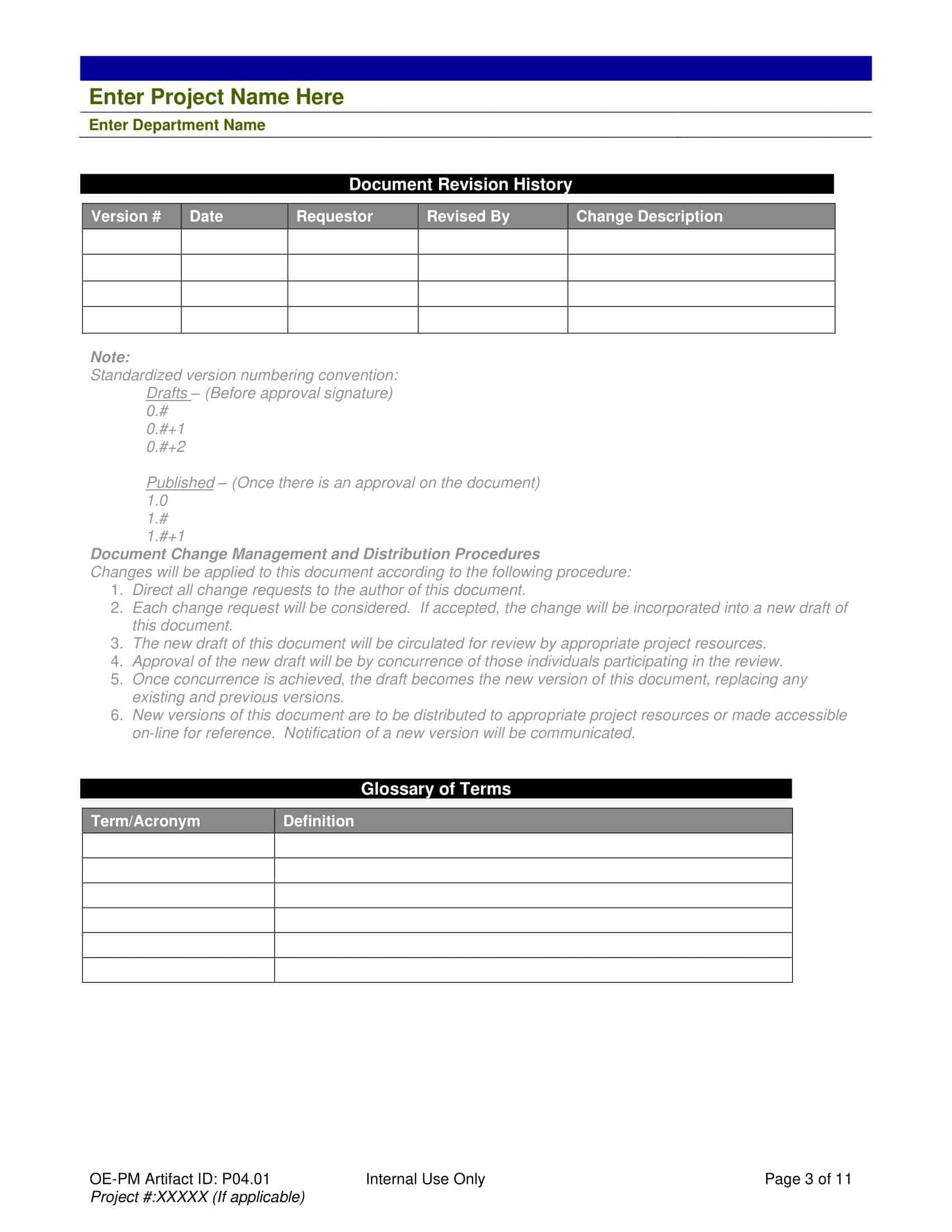 Free Printable Business Requirements Document (brd) Templates [pdf, Word]