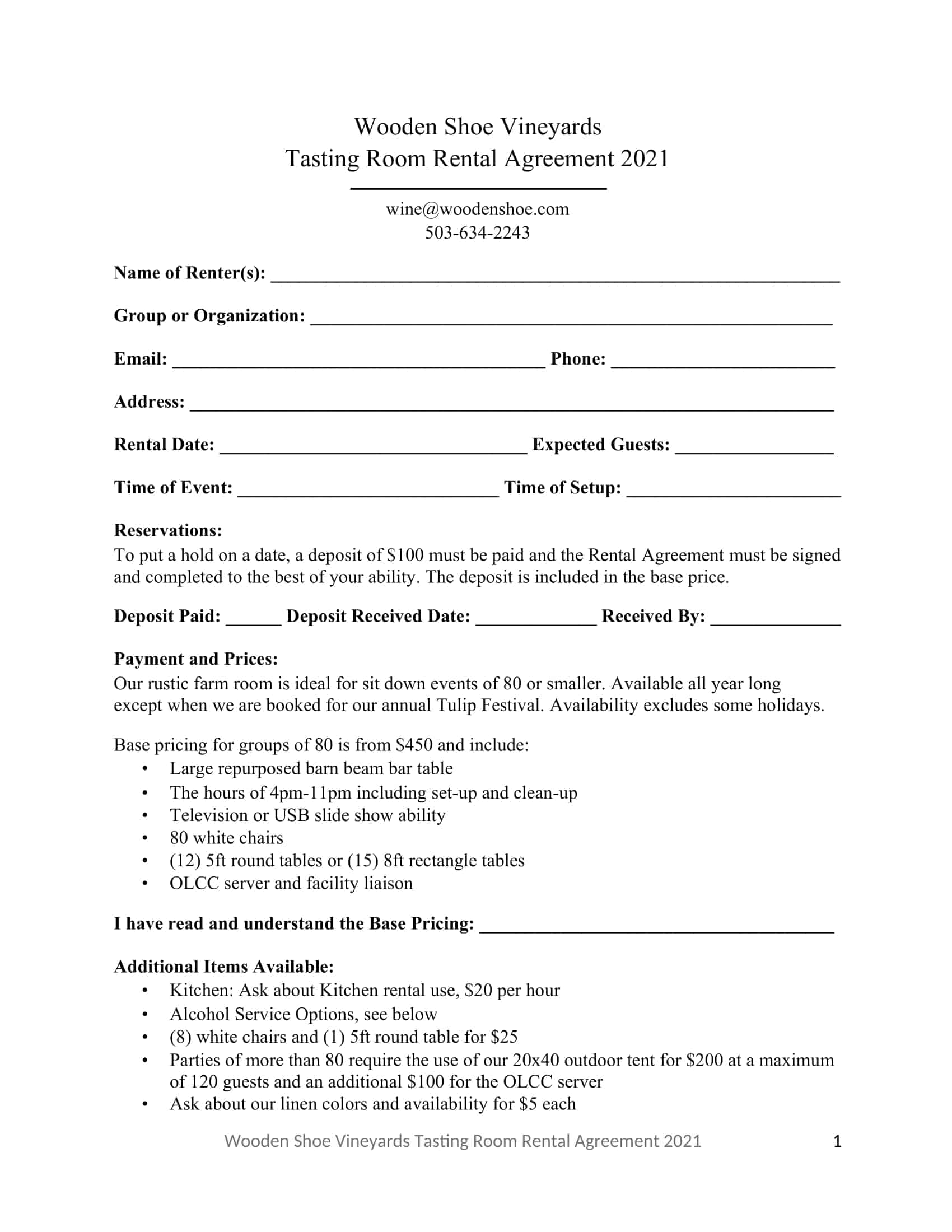 Room Rental Agreement Template California Room Rental Agreement Template California