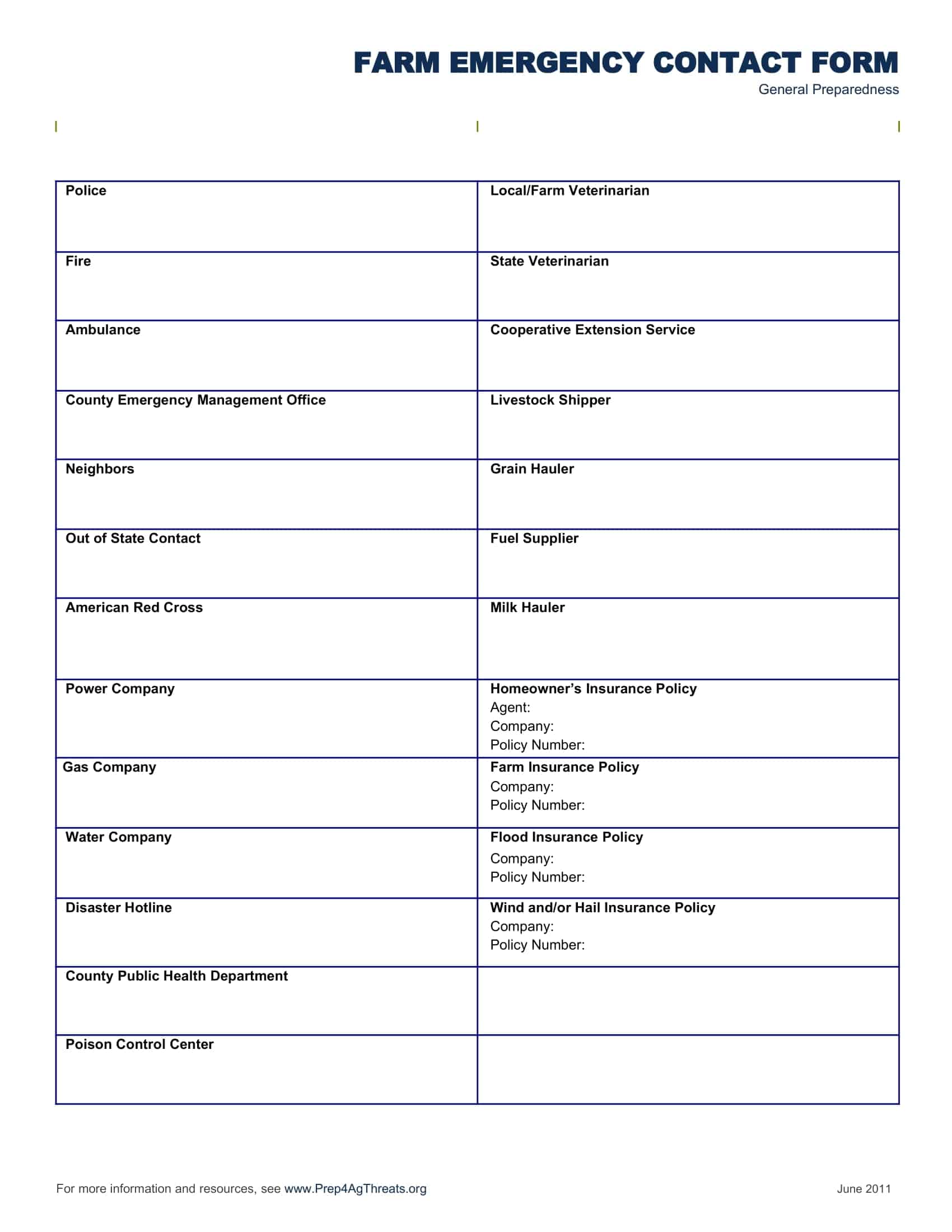 Free Printable Emergency Contact Form Templates for Employees PDF Word Free Printable Emergency Contact Form Templates for Employees PDF Word