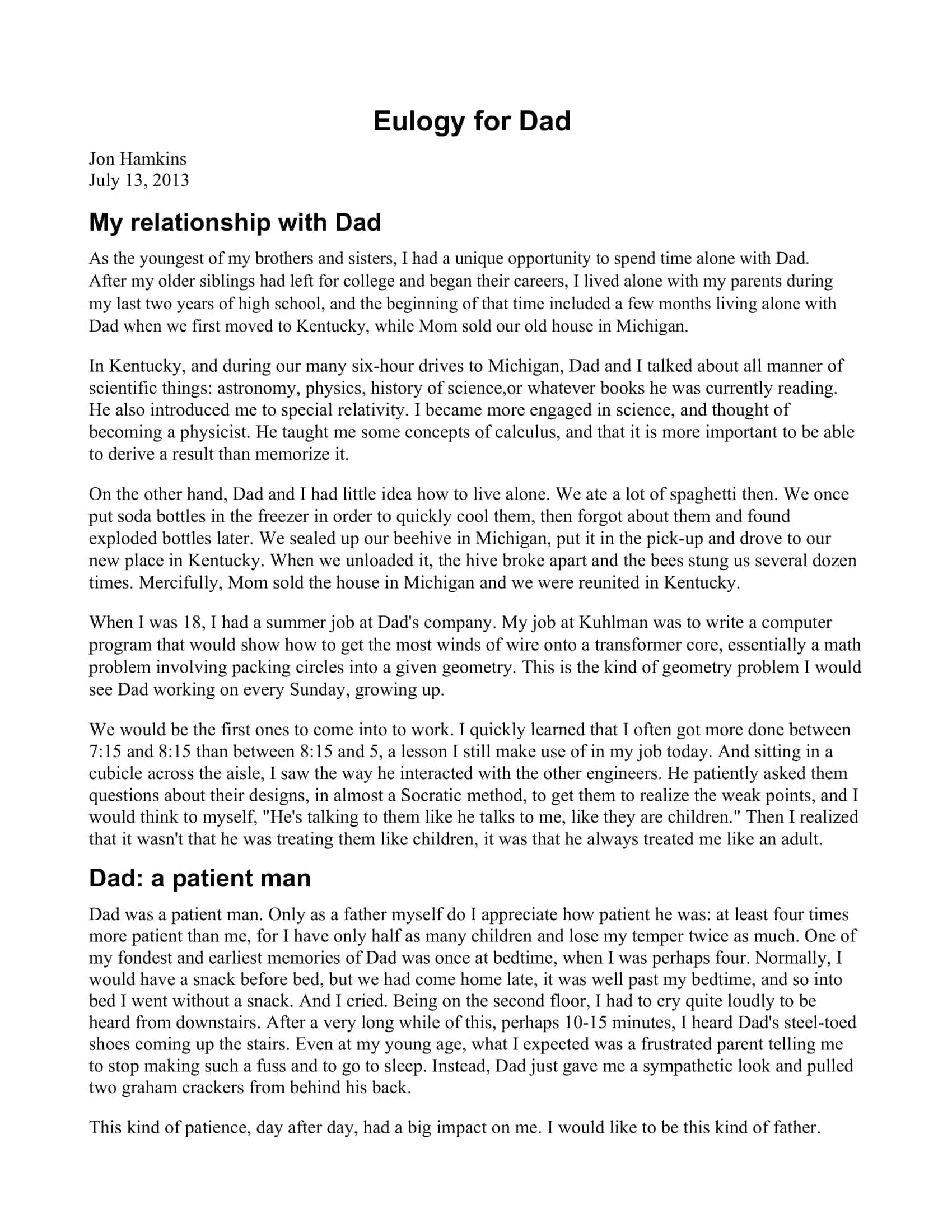Free Printable Eulogy Templates Mother Father Friend Brother Free Printable Eulogy Templates Mother Father Friend Brother