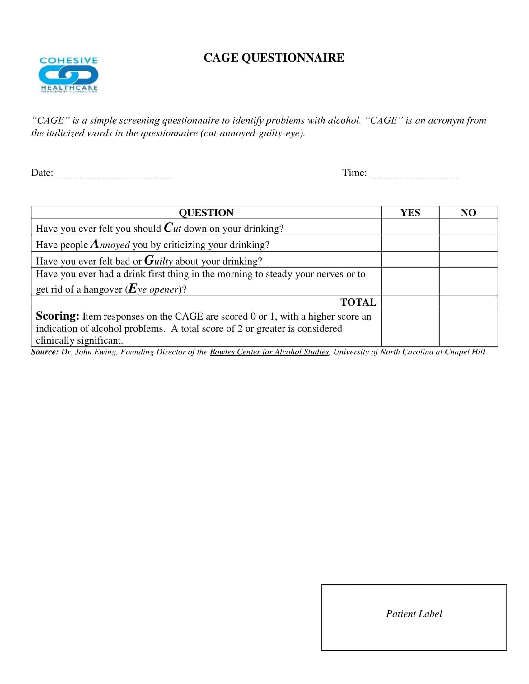 Free Printable Questionnaire Templates [word Excel Pdf] Examples