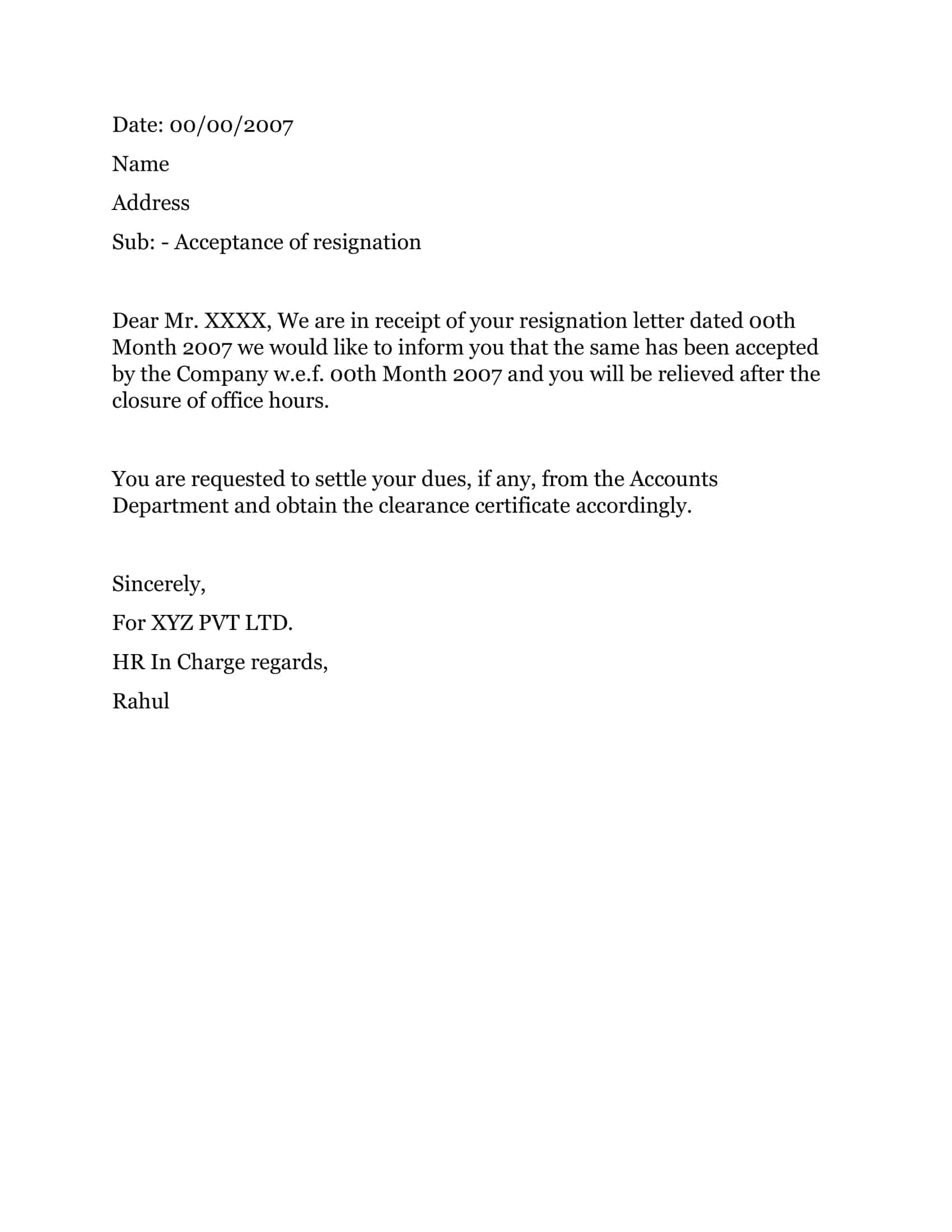 Free Printable Relieving Letter Templates Employer Employee free-printable-relieving-letter-templates-employer-employee