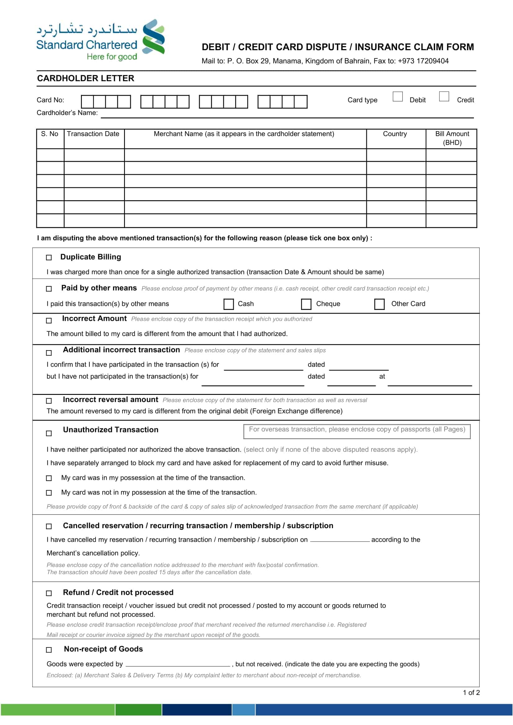 Free Printable Credit Dispute Letter Templates Form 609 [PDF, Word]