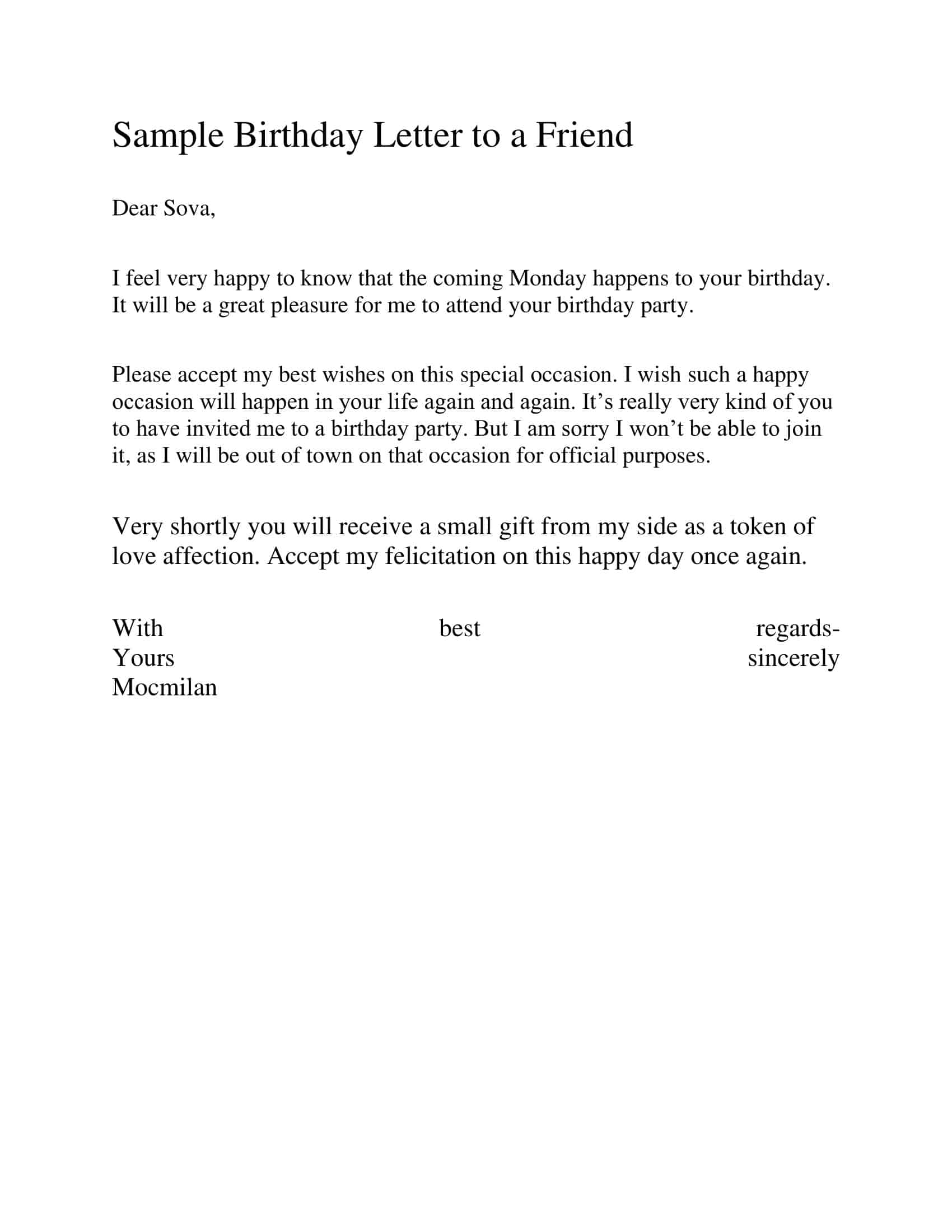 Free Printable Happy Birthday Letter Templates To Boyfriend Best Friend Free Printable Happy Birthday Letter Templates To Boyfriend Best Friend