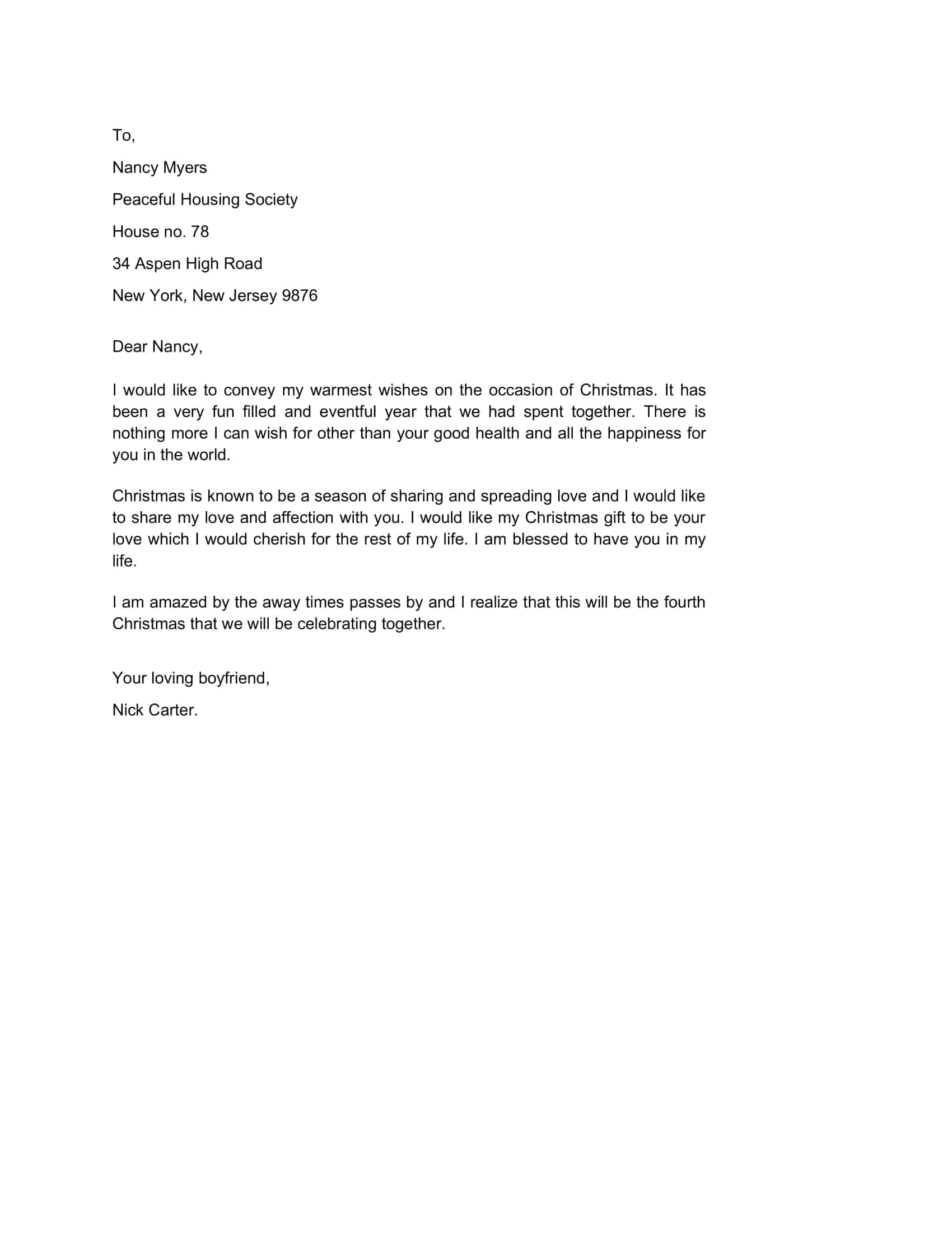 Free Printable Christmas Letter Templates PDF From Santa Free Printable Christmas Letter Templates PDF From Santa