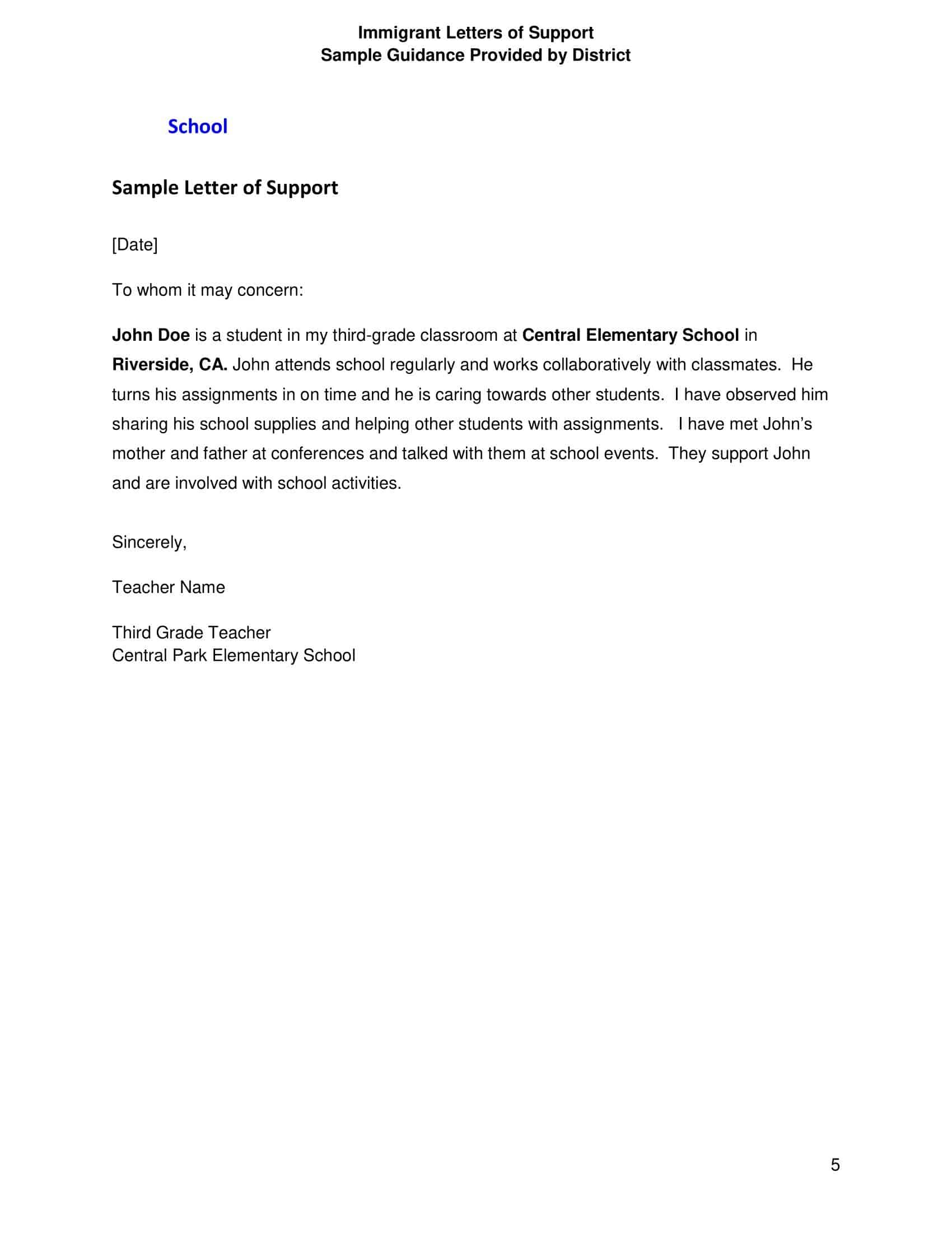 Free Printable Immigration Letter Templates Parents Family Friend Free Printable Immigration Letter Templates Parents Family Friend