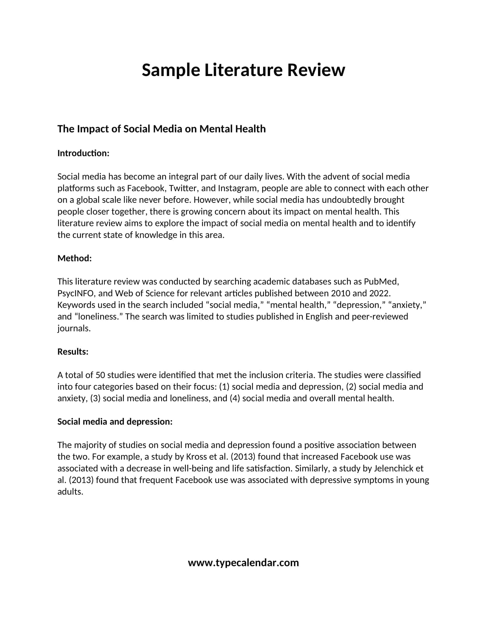Free Printable Literature Review Templates PDF Word Excel Free Printable Literature Review Templates PDF Word Excel