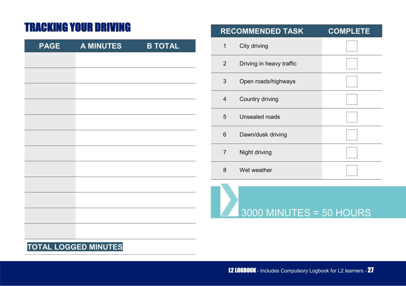 Free Printable Driver s Daily Log Book Templates Excel PDF Example
