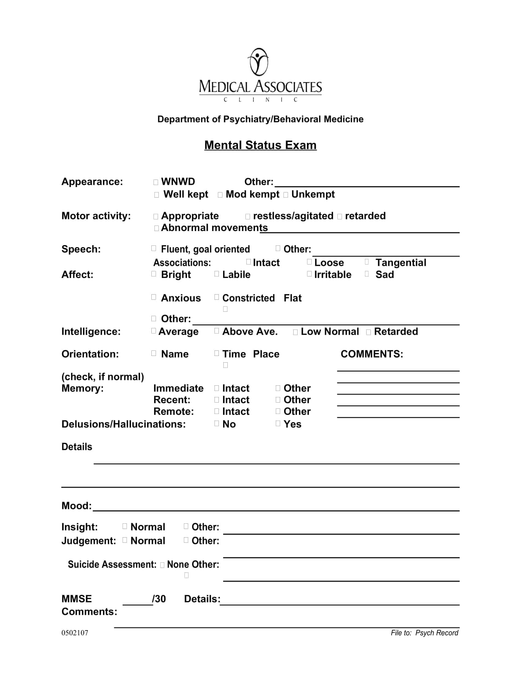 Free Printable Mental Status Exam Templates PDF Word Worksheet free-printable-mental-status-exam-templates-pdf-word-worksheet