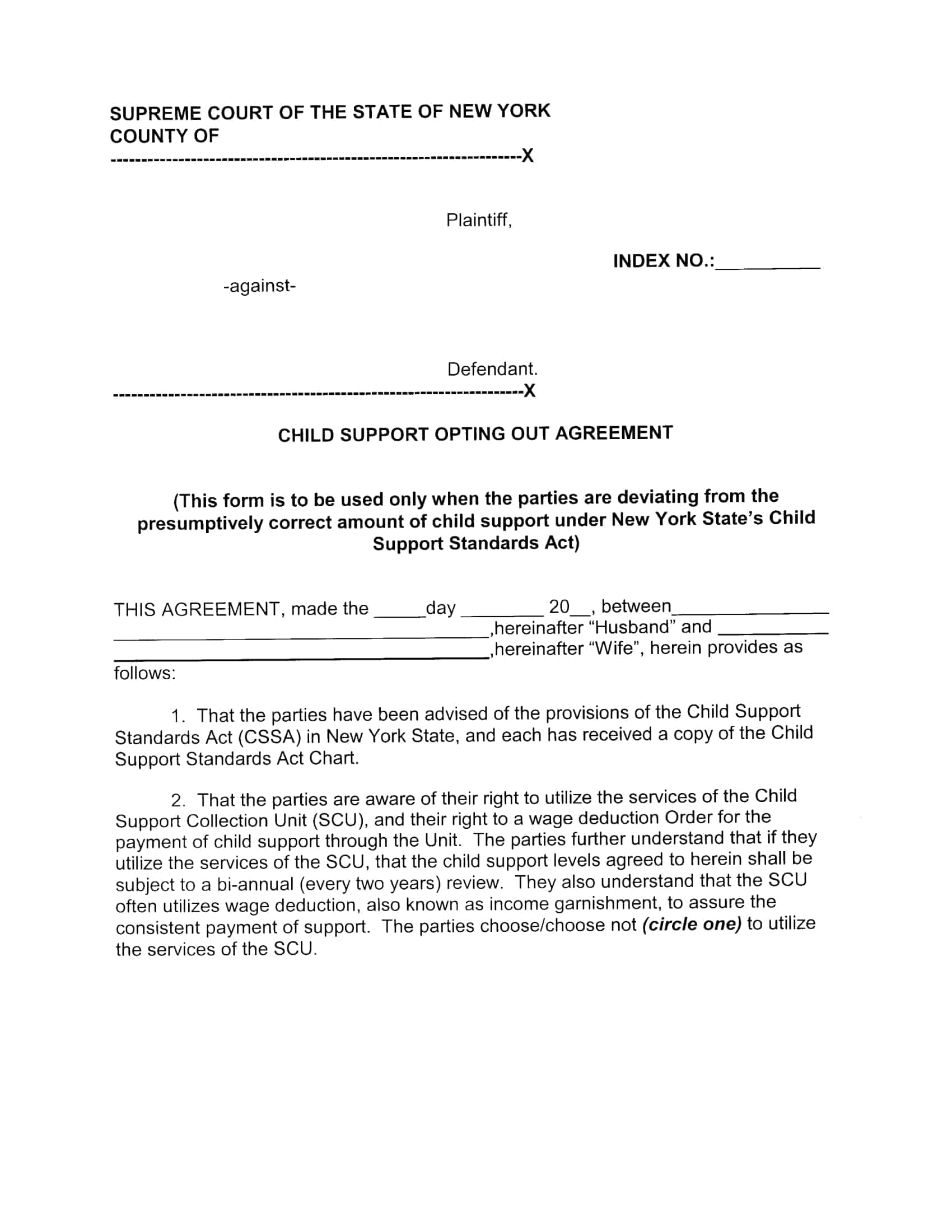 Free Child Support Agreement Templates PDF Word Without Court Free Child Support Agreement Templates PDF Word Without Court