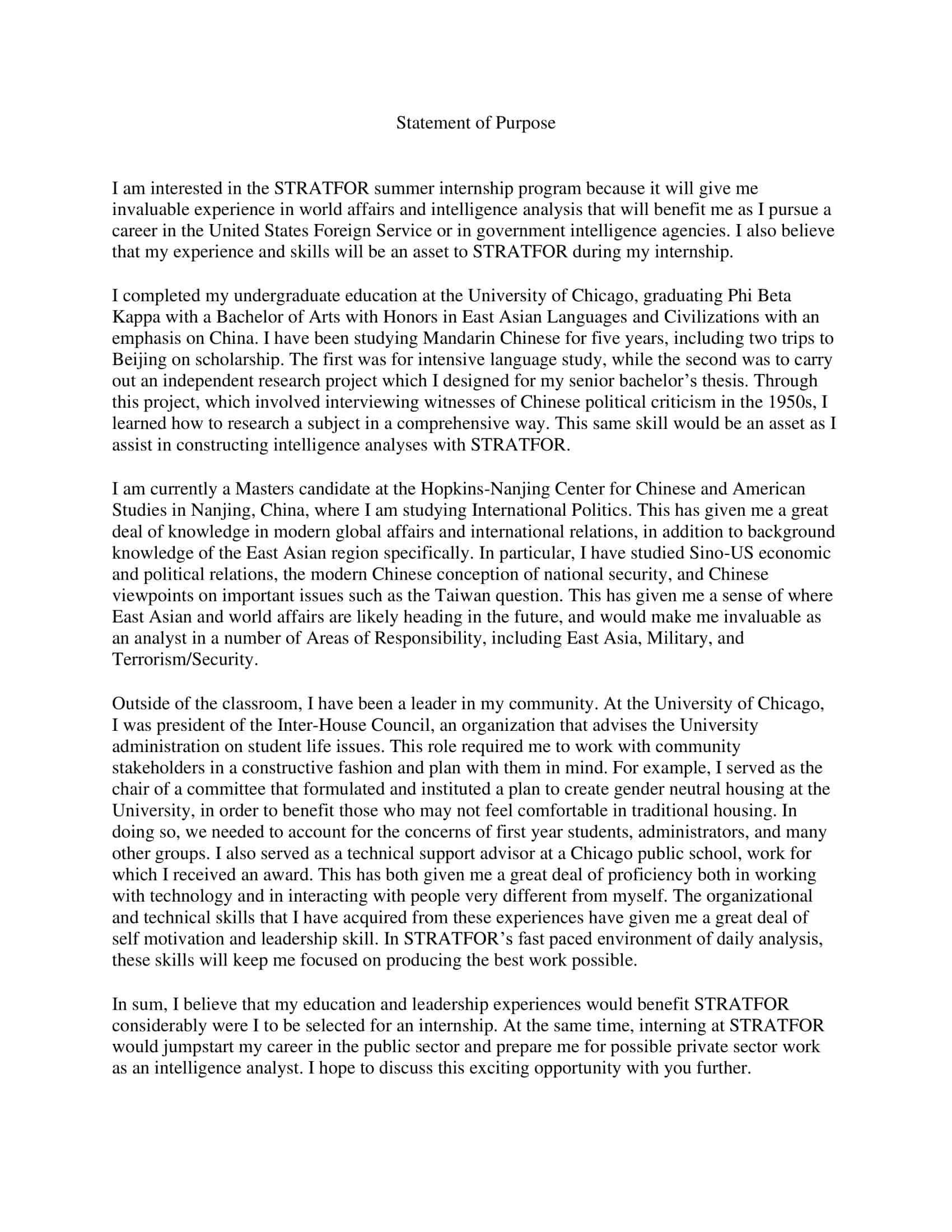 Free Printable Statement Of Purpose Templates Graduate School Masters Free Printable Statement Of Purpose Templates Graduate School Masters
