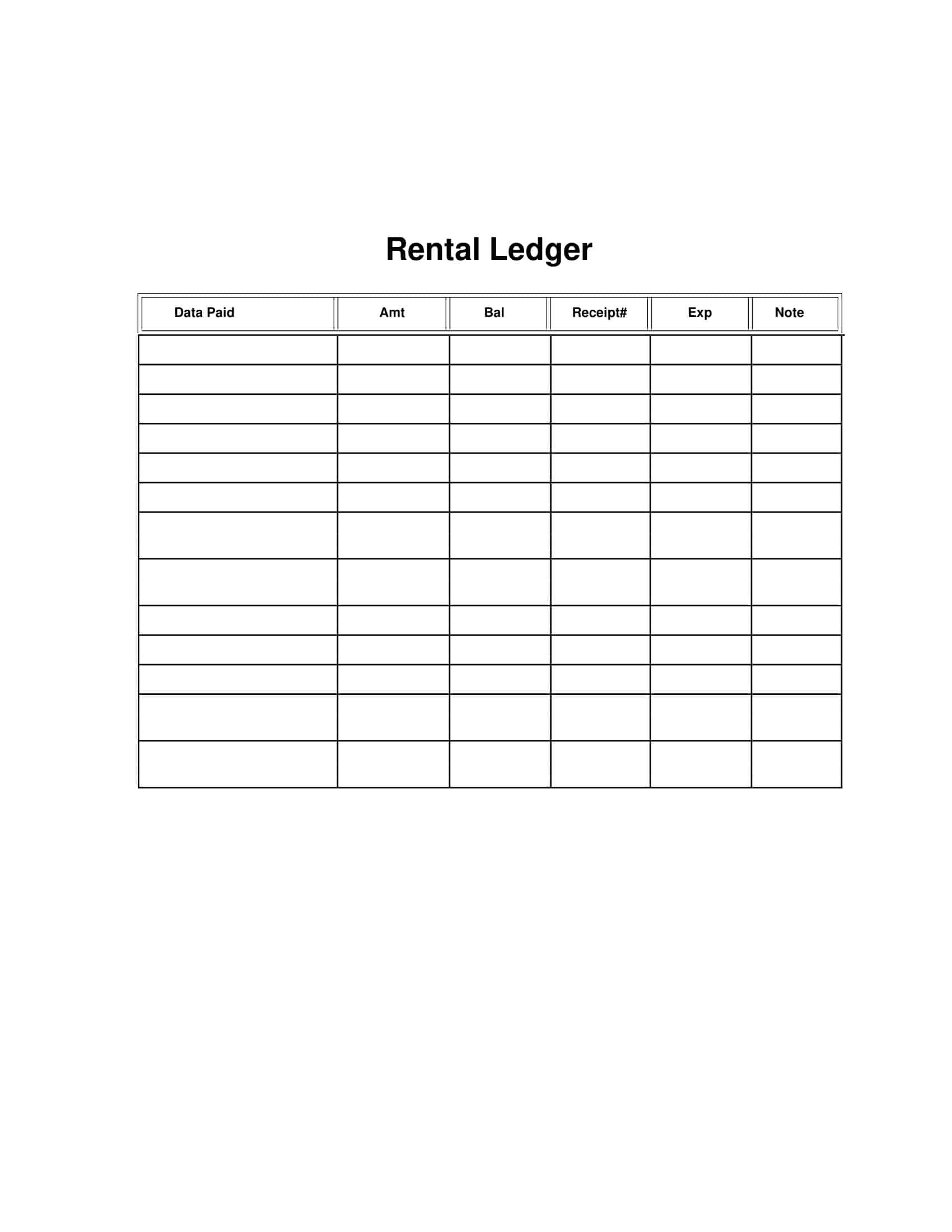 Tenant Rent Ledger Template Excel Free Prntbl concejomunicipaldechinu