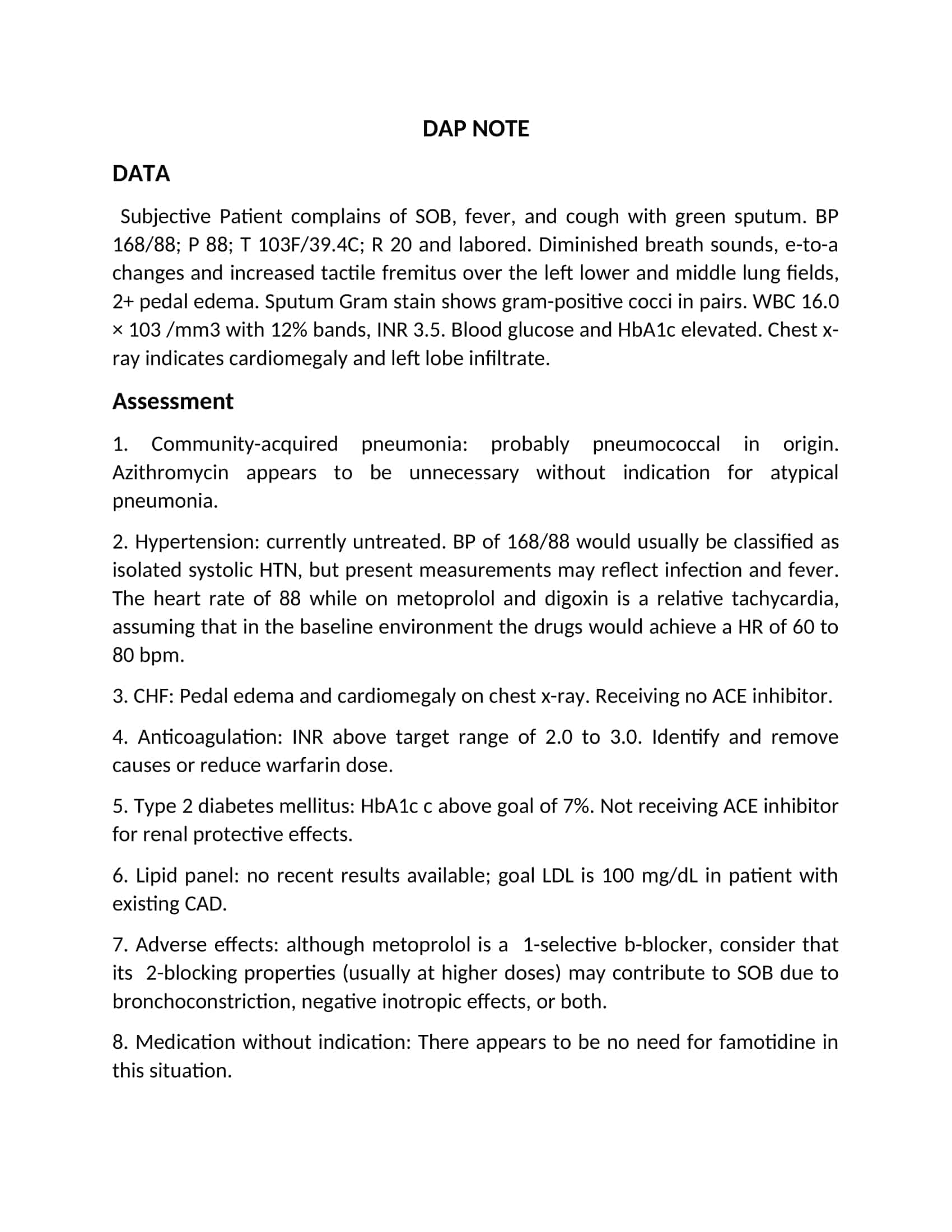 Free Printable DAP Notes Templates PDF Word Case Management