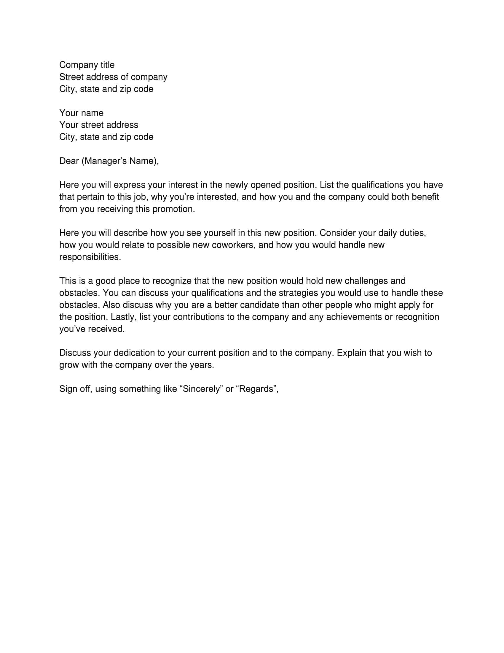Free Printable Letter Of Interest Templates Word PDF Sample Free Printable Letter Of Interest Templates Word PDF Sample