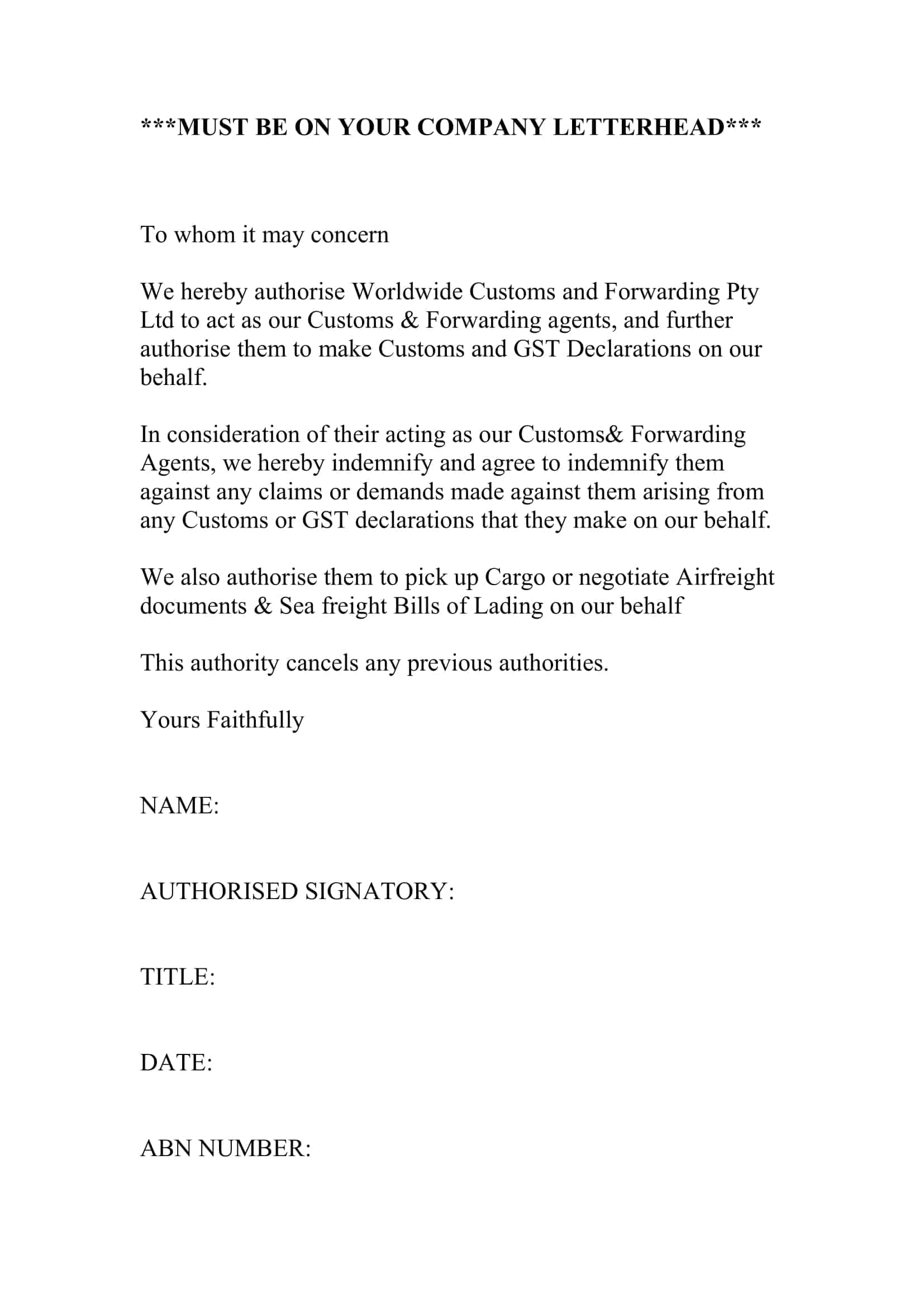 Free Printable To Whom It May Concern Cover Letter Template PDF Word Free Printable To Whom It May Concern Cover Letter Template PDF Word