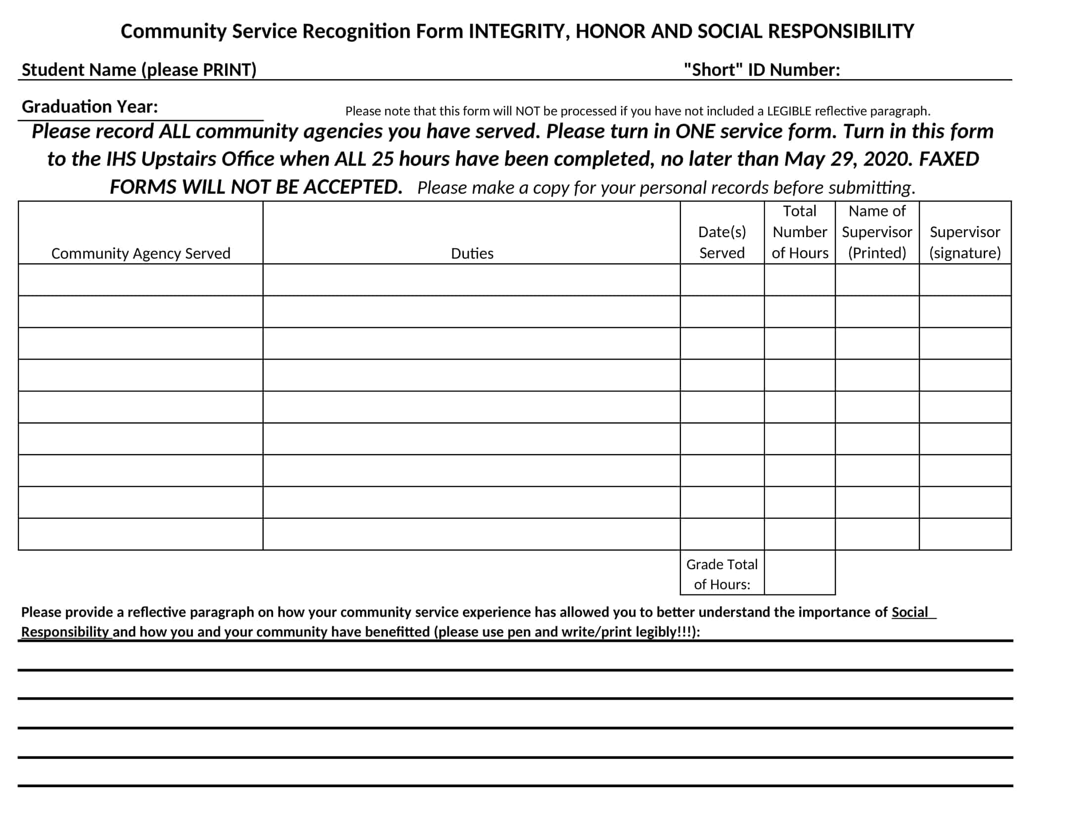 Free Printable Volunteer Hours Log Sheet Free Printable Volunteer Hours Log Sheet