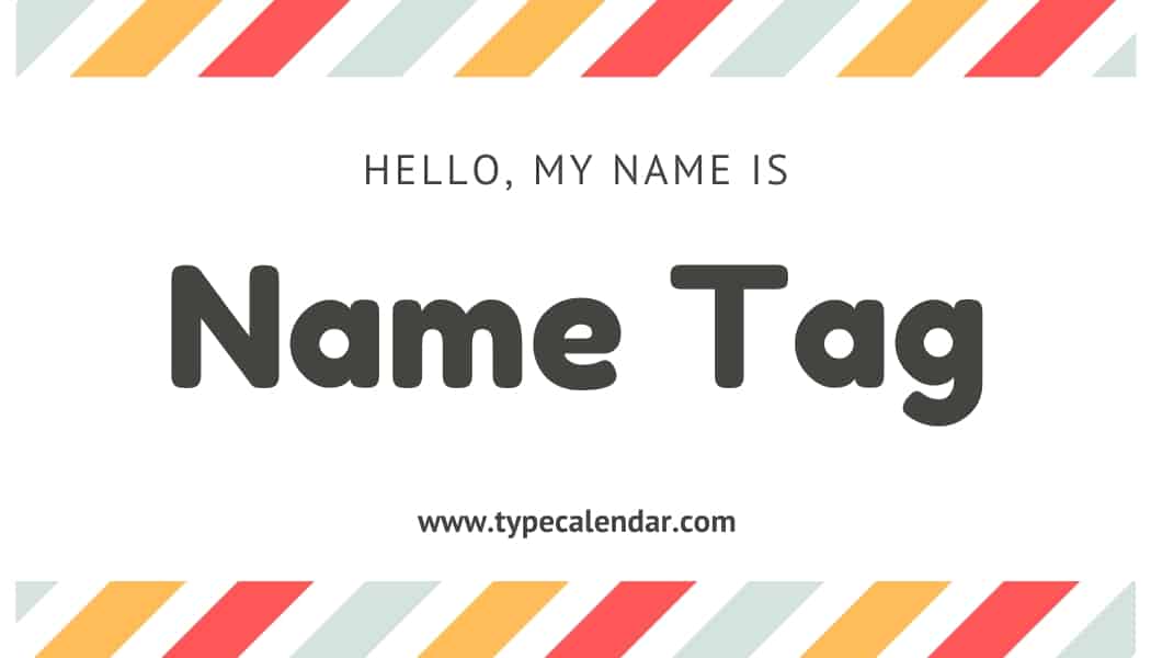 Free Printable Customizable Name Tag Templates Canva 52 OFF