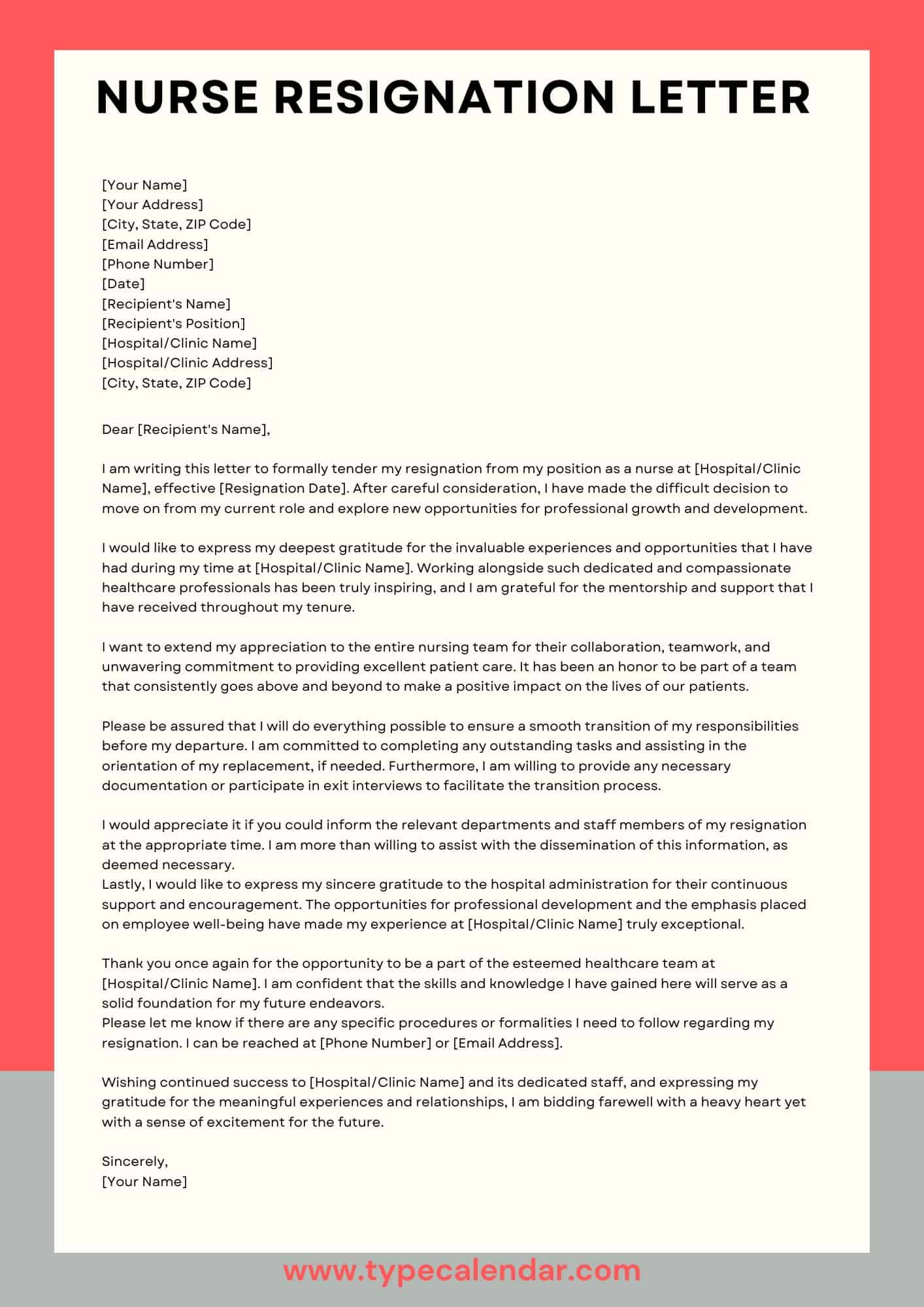 How To Write A Good Resignation Letter Infoupdate