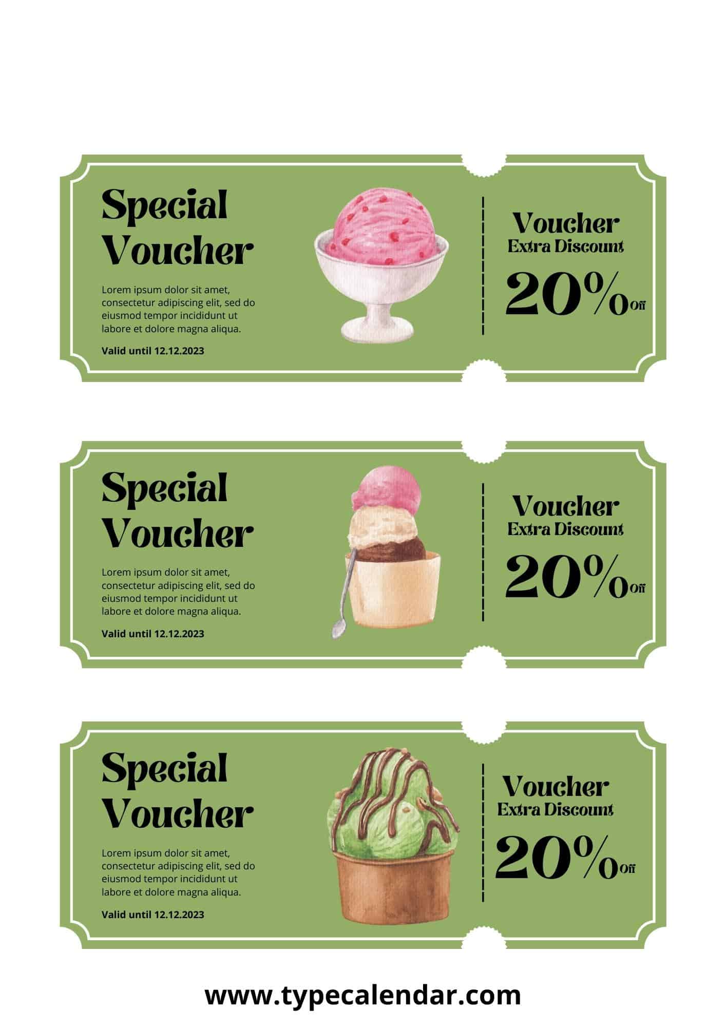Free Printable Coupon Templates Word PDF 