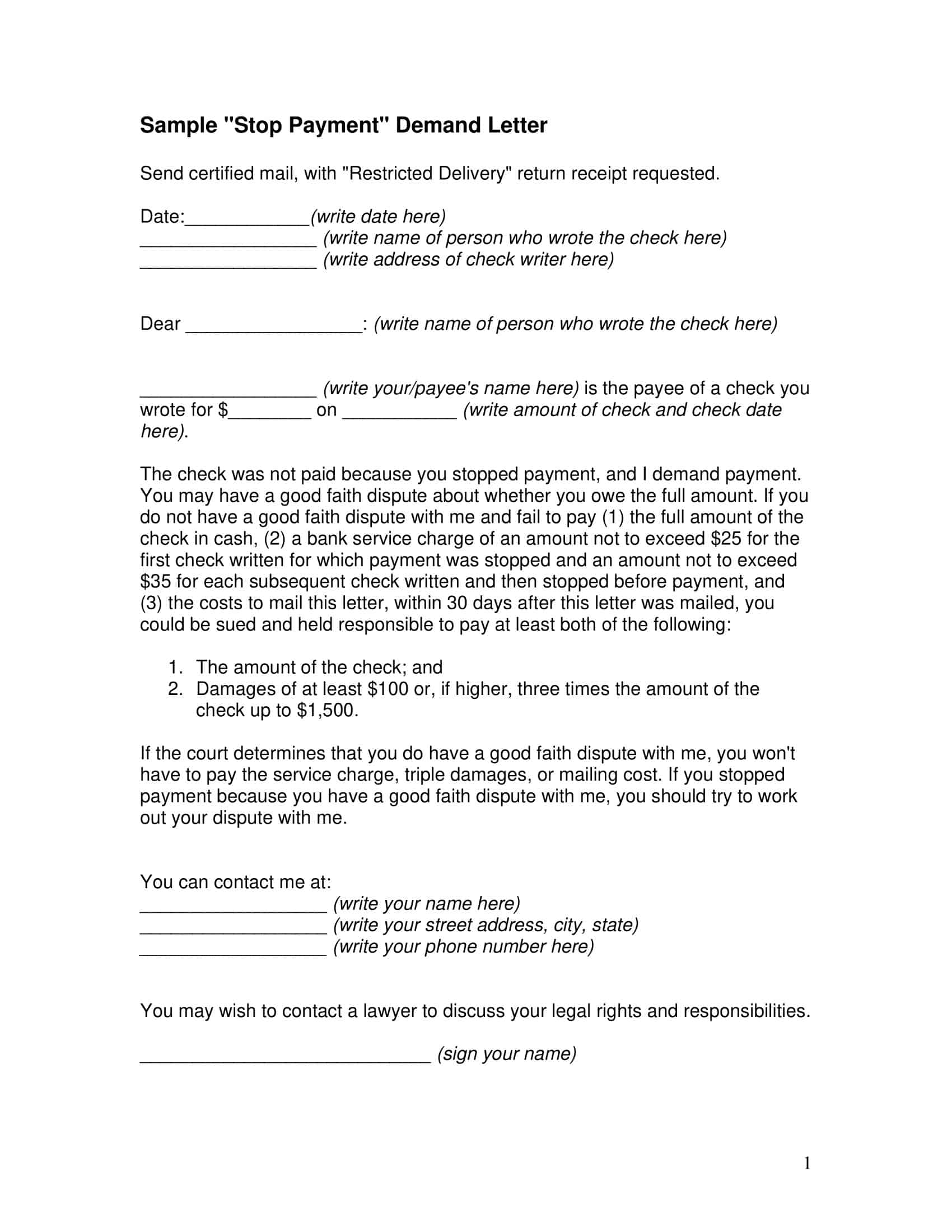 Free Printable Demand Letter Templates Word PDF Money Owed free-printable-demand-letter-templates-word-pdf-money-owed