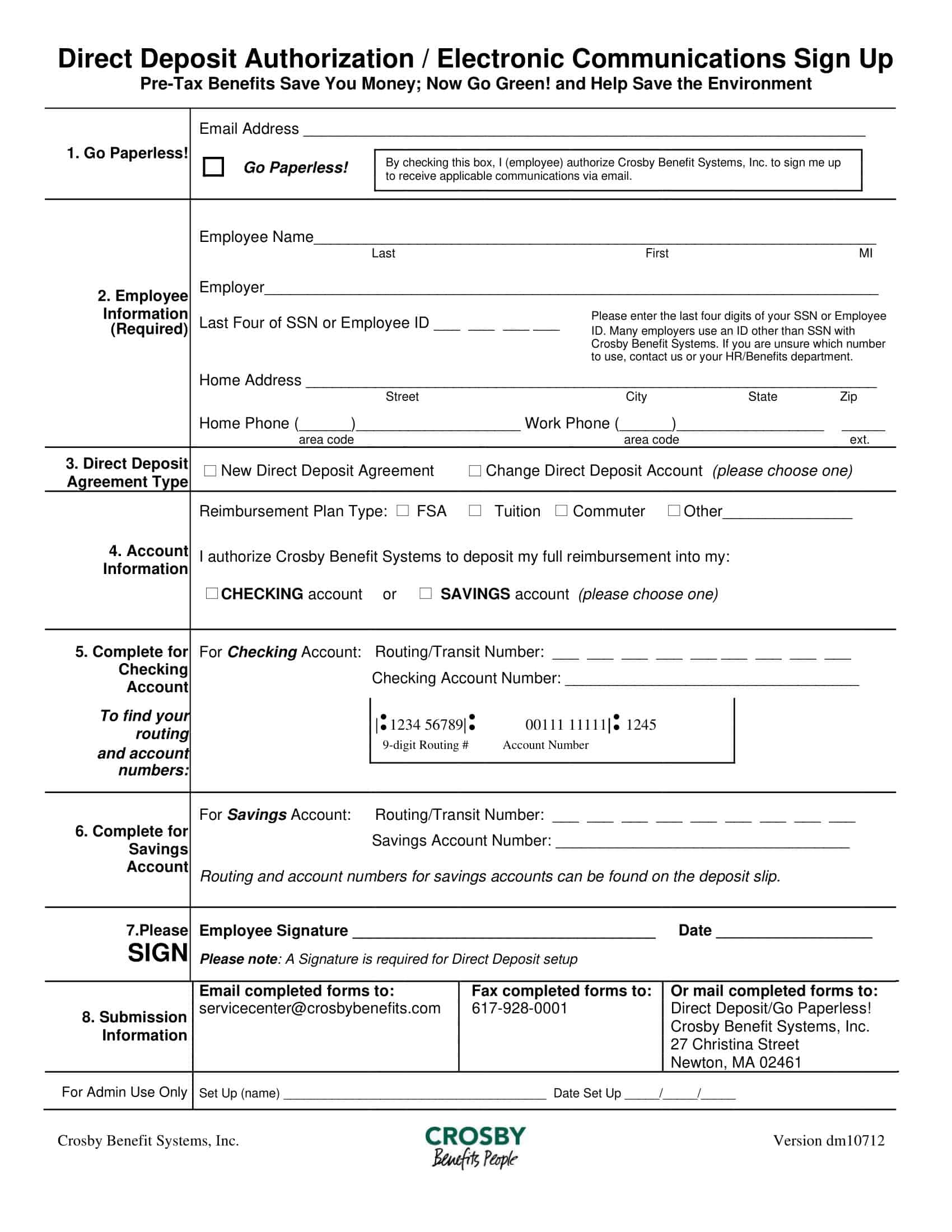 Direct Deposit Authorization Form Example 15 Direct Deposit Agreement direct-deposit-authorization-form-example-15-direct-deposit-agreement