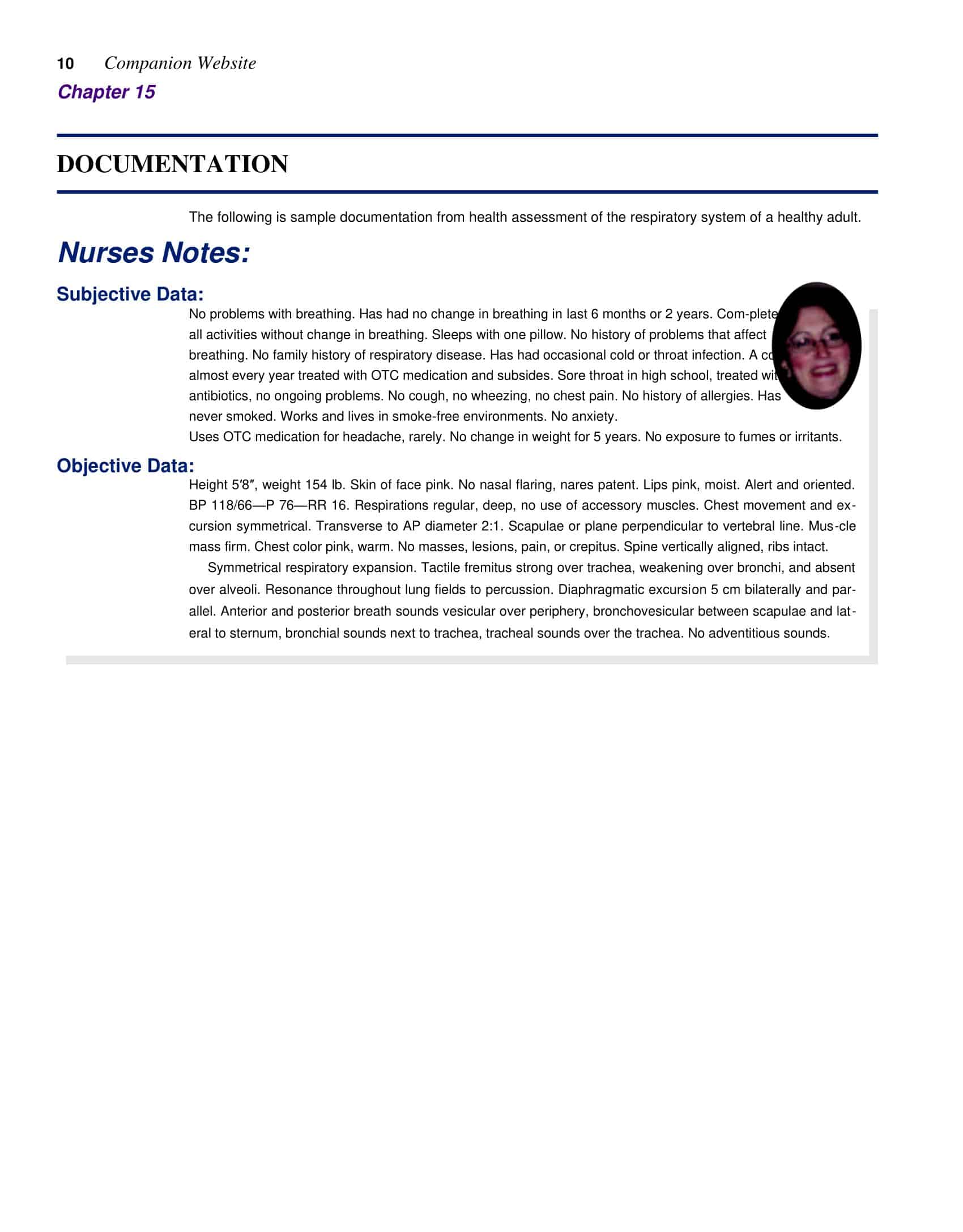 Nursing Note Template Nursing Note Template