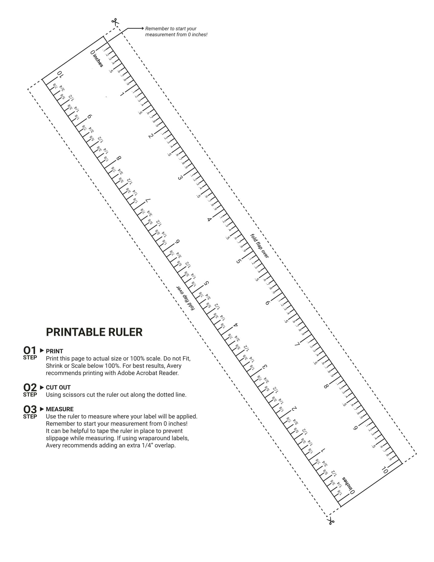 Printable Ruler With Measurements Printable Free Templates Printable Ruler With Measurements Printable Free Templates